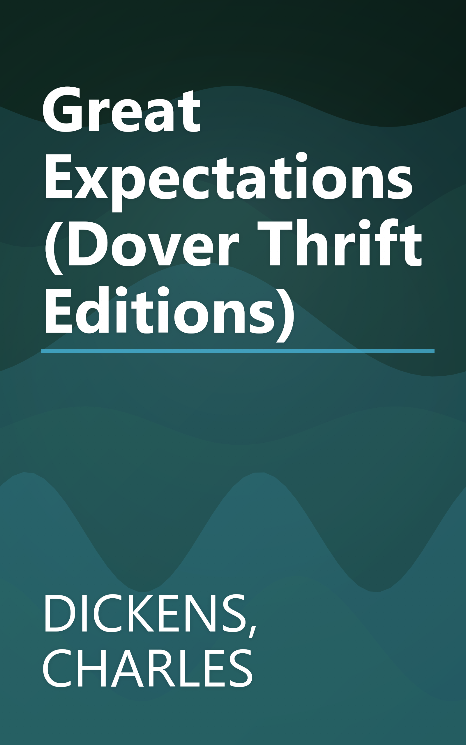 Great Expectations (Dover Thrift Editions) book cover
