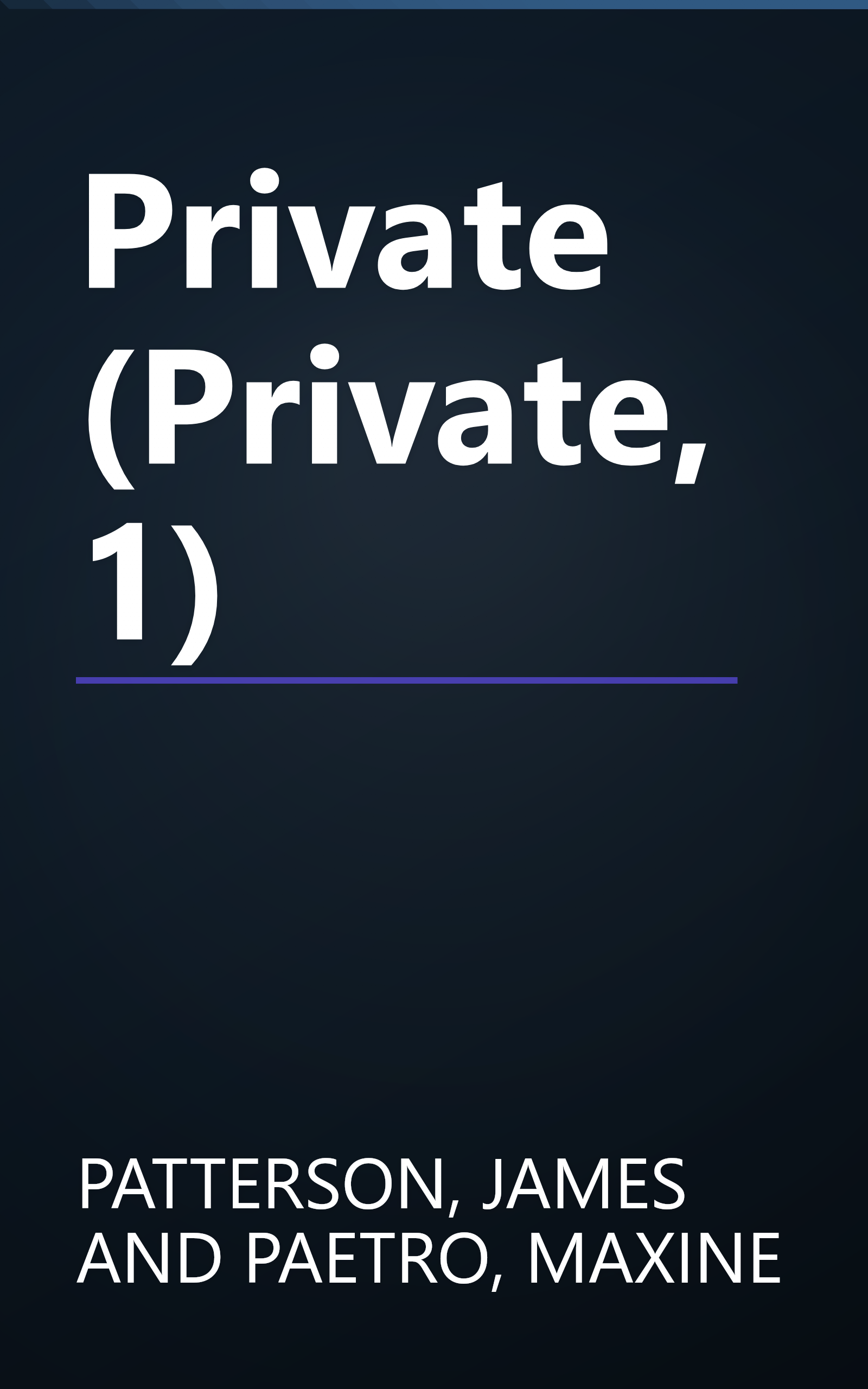 Private (Private, 1) book cover