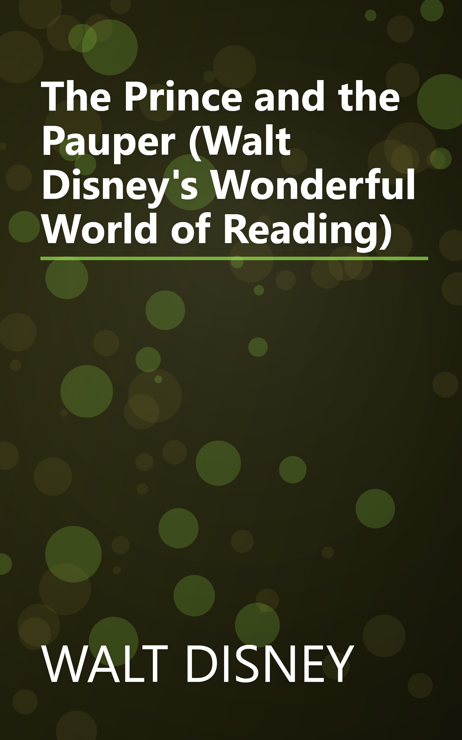 The Prince and the Pauper (Walt Disney's Wonderful World of Reading) book cover