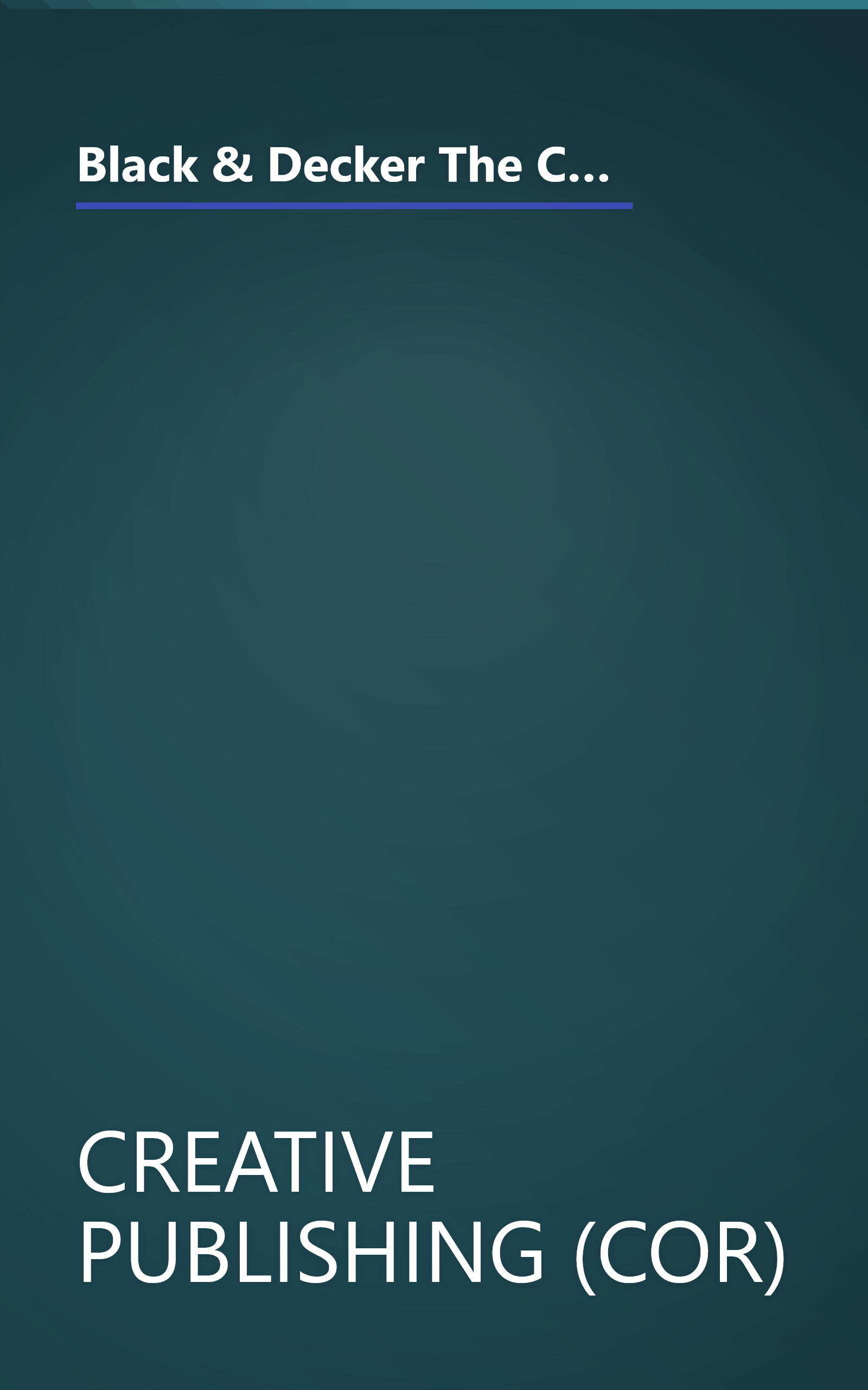 Black & Decker The Complete Photo Guide to Home Repair: with 350 Projects and 2000 Photos (Black & Decker Complete Photo Guide) book cover