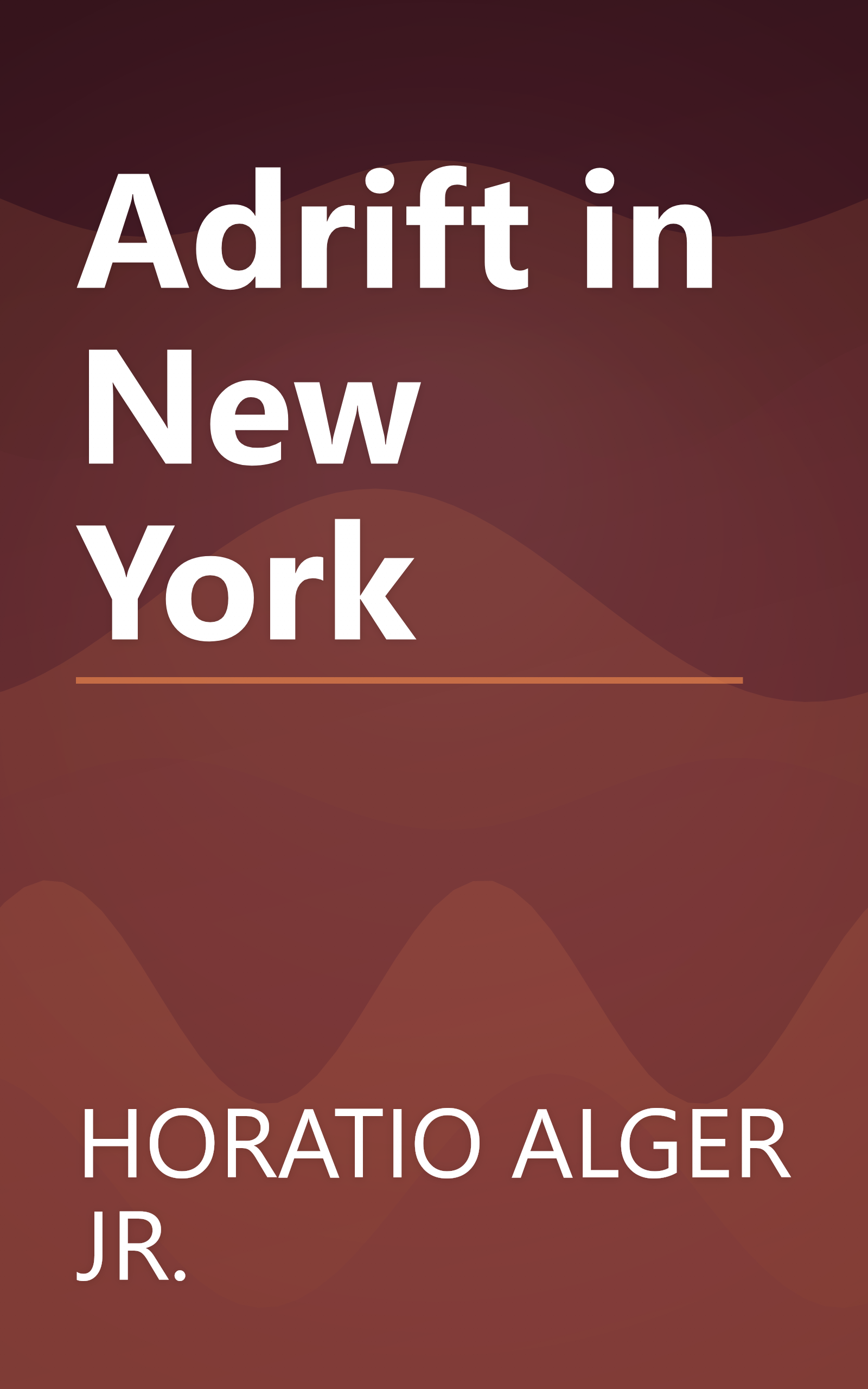 Adrift in New York book cover