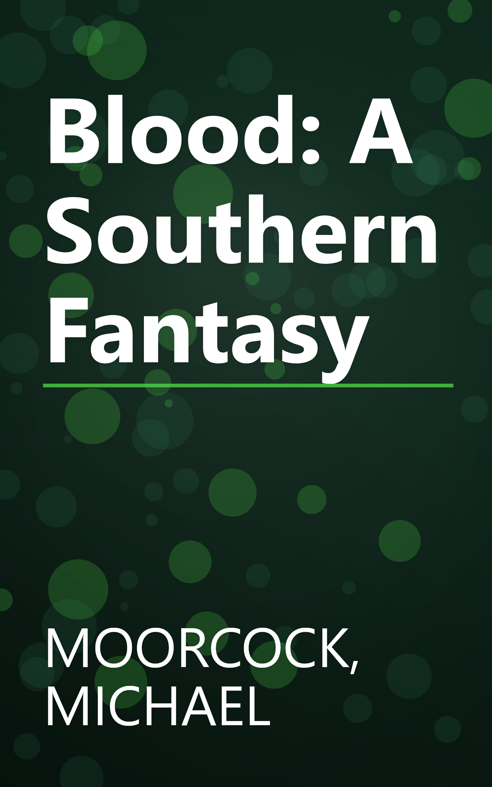 Blood: A Southern Fantasy book cover