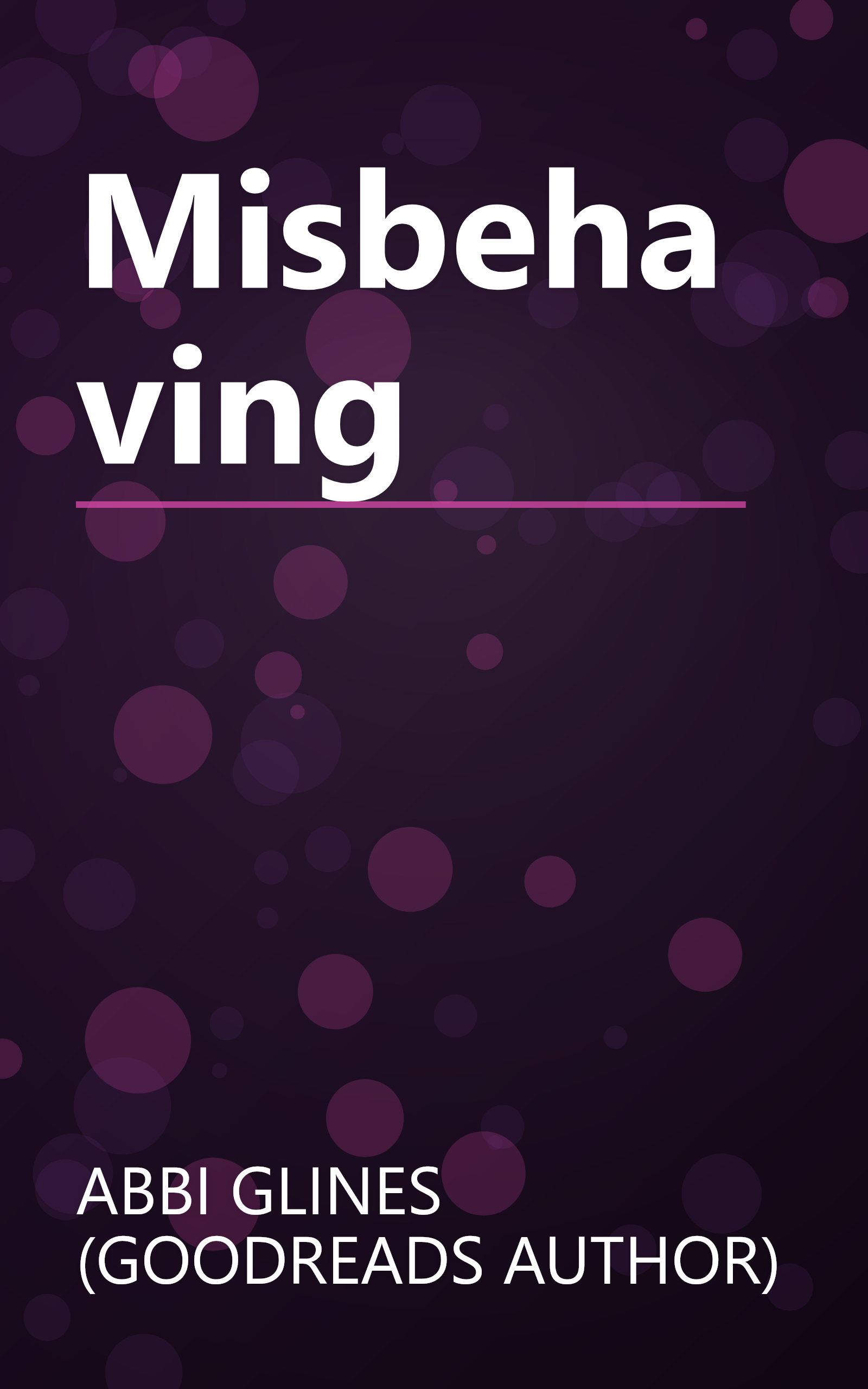 Misbehaving book cover