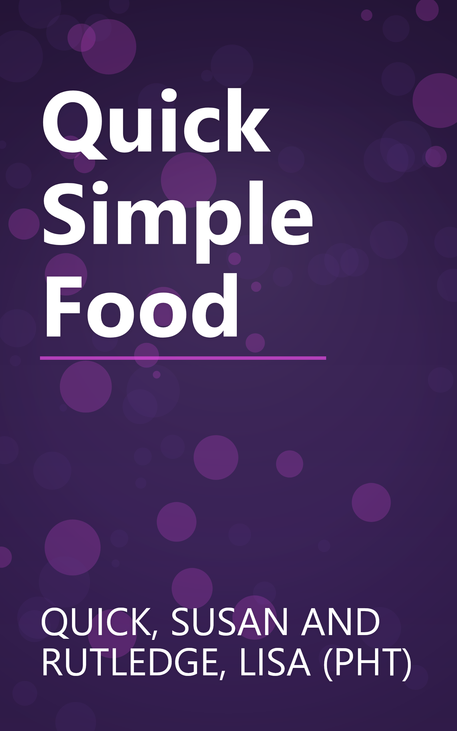 Quick Simple Food book cover