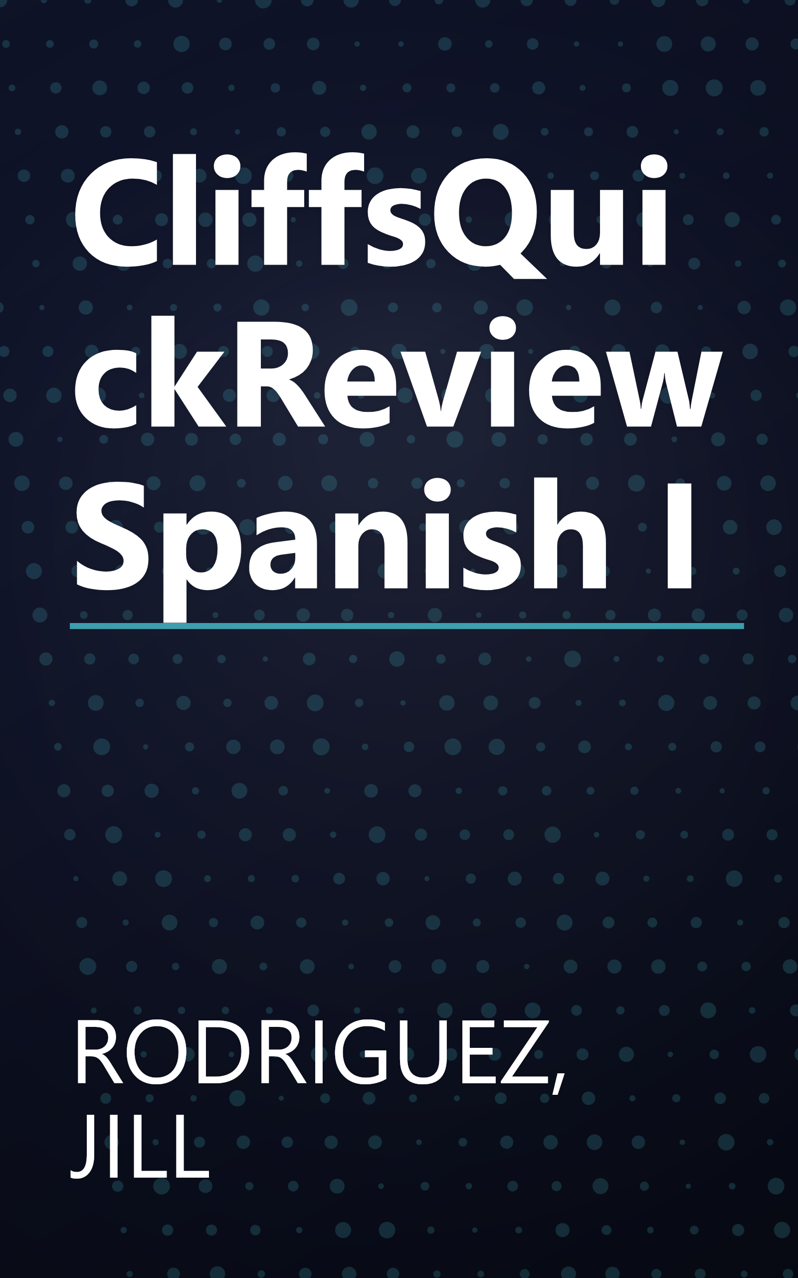CliffsQuickReview Spanish I book cover