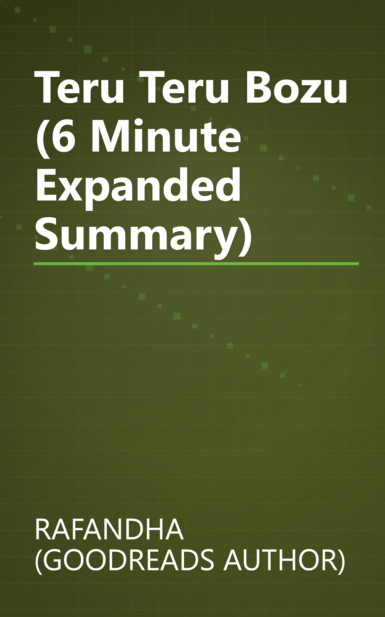 Teru Teru Bozu (6 Minute   Expanded Summary) book cover