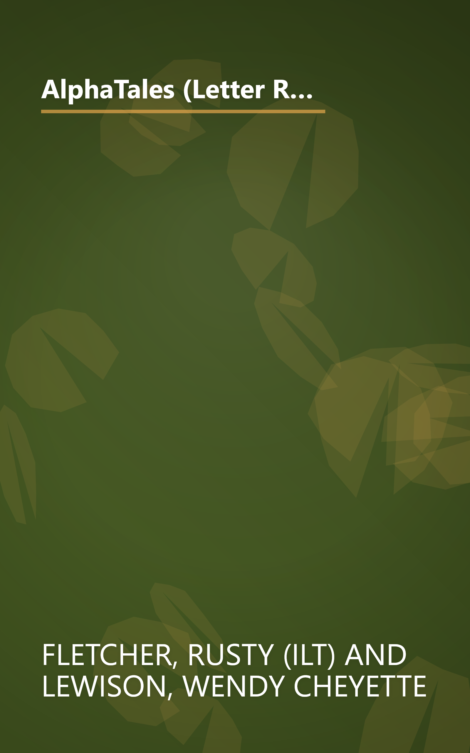 AlphaTales (Letter R: Rosey Rabbits Radish): A Series of 26 Irresistible Animal Storybooks That Build Phonemic Awareness & Teach Each letter of the Alphabet book cover