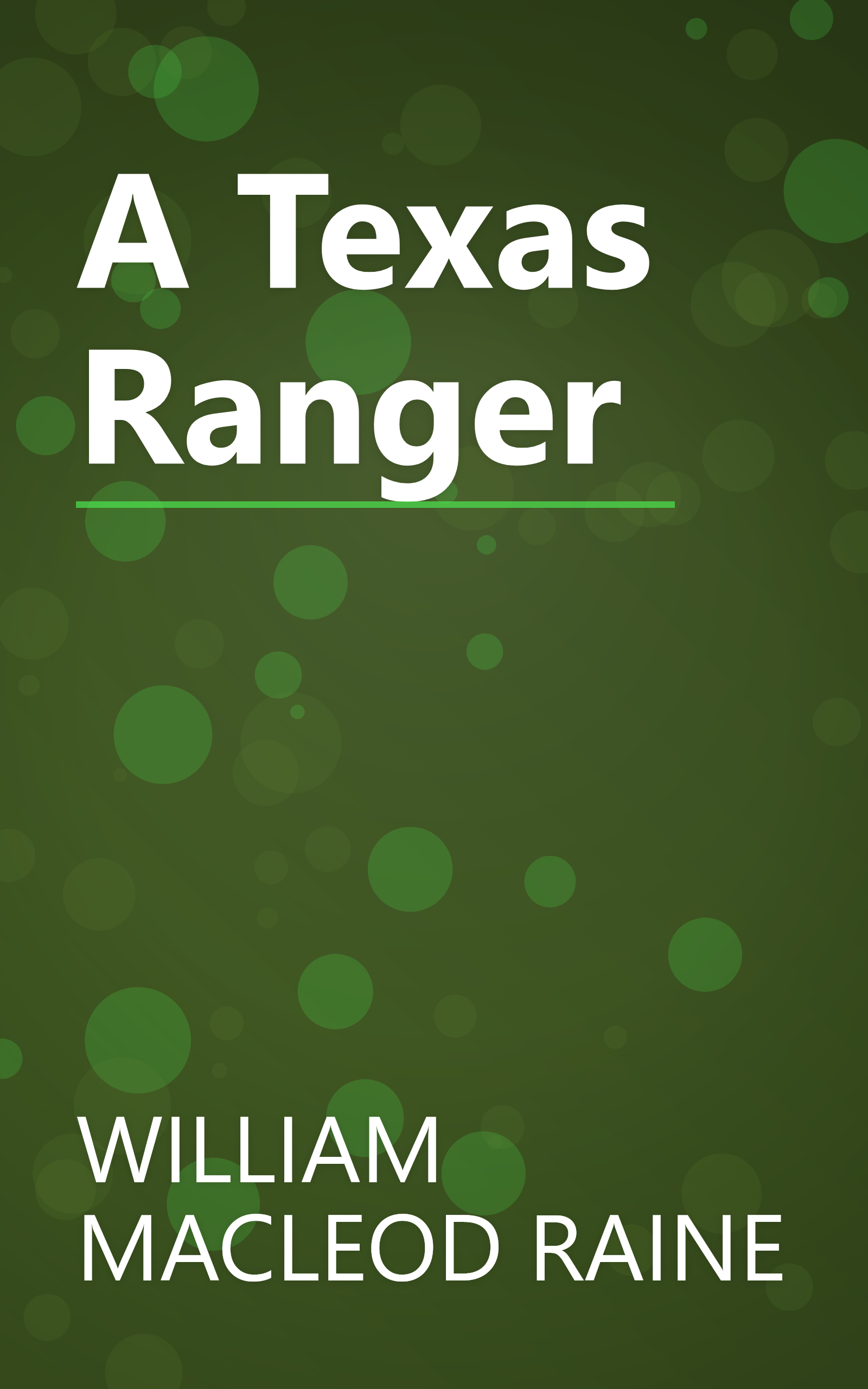 A Texas Ranger book cover