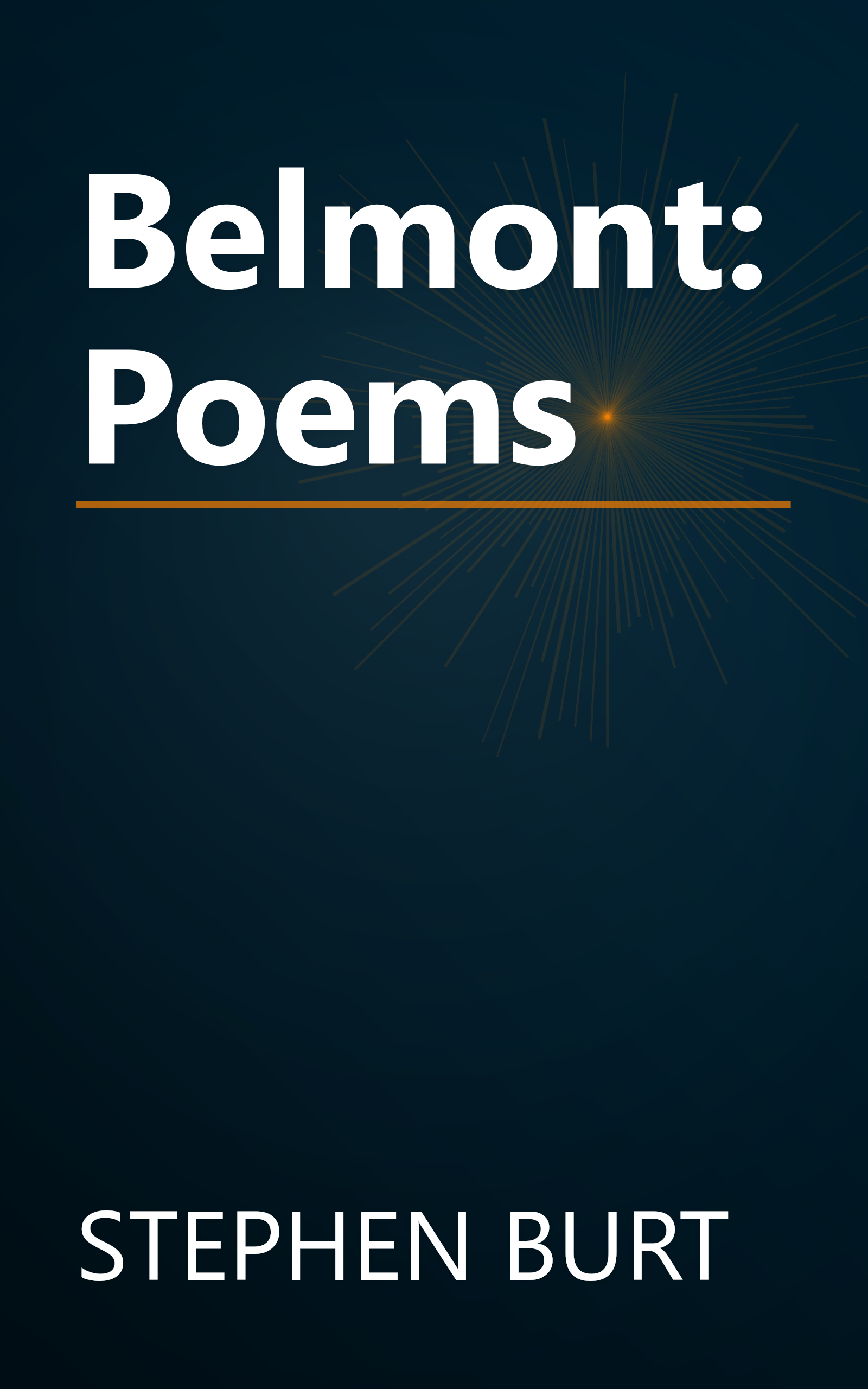 Belmont: Poems book cover