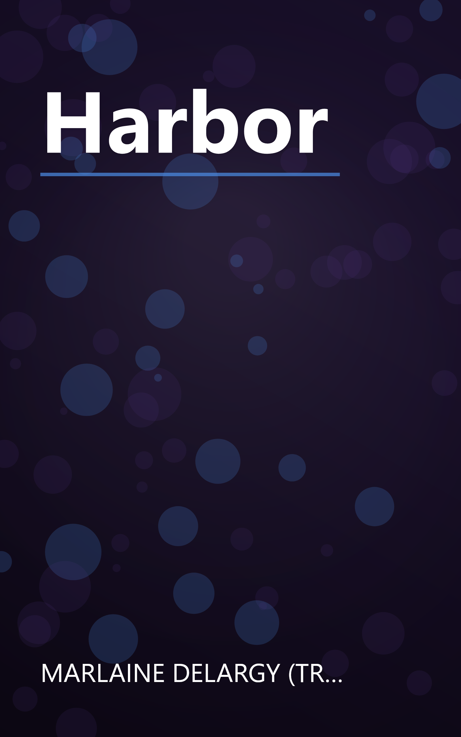 Harbor book cover