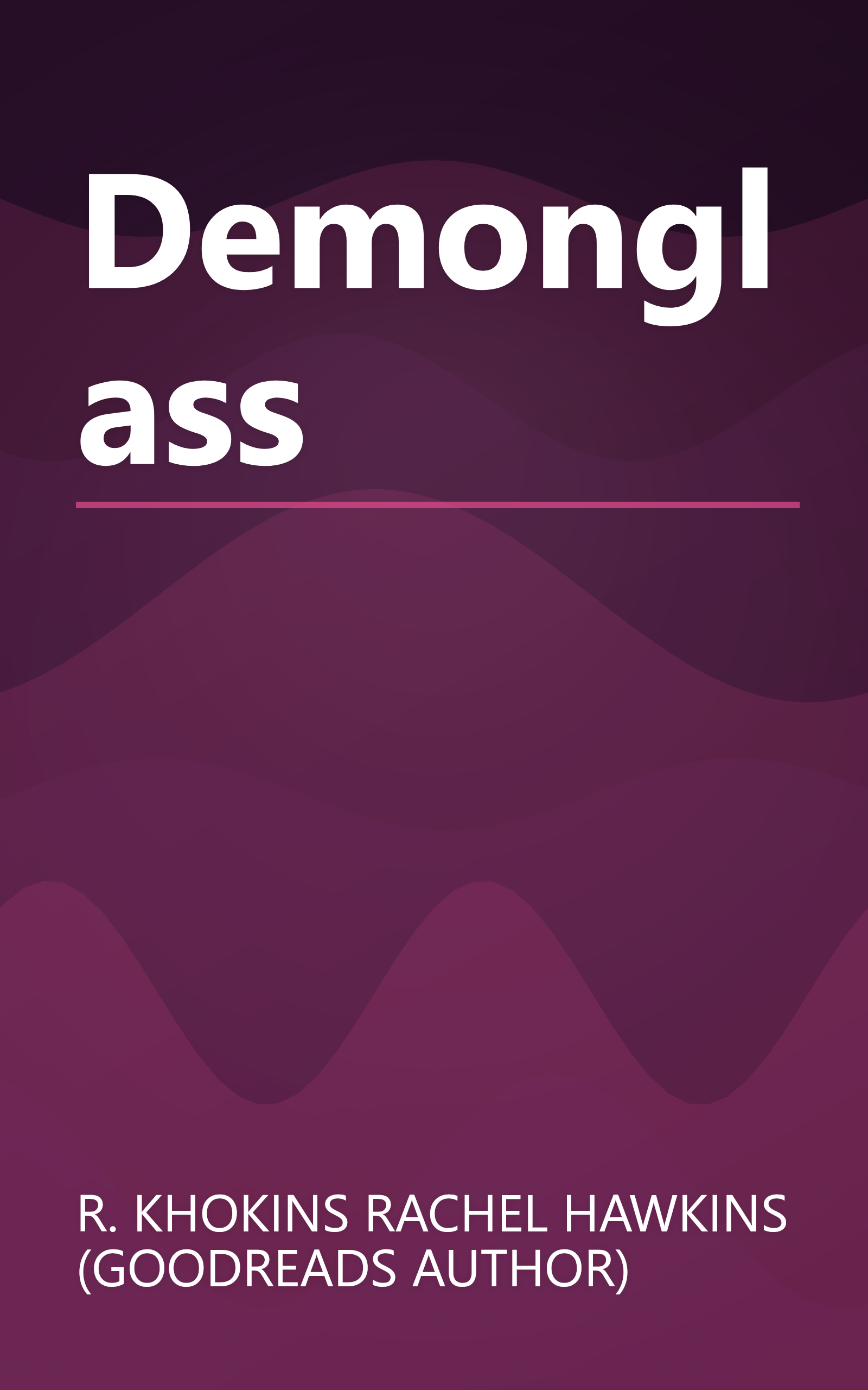 Demonglass book cover