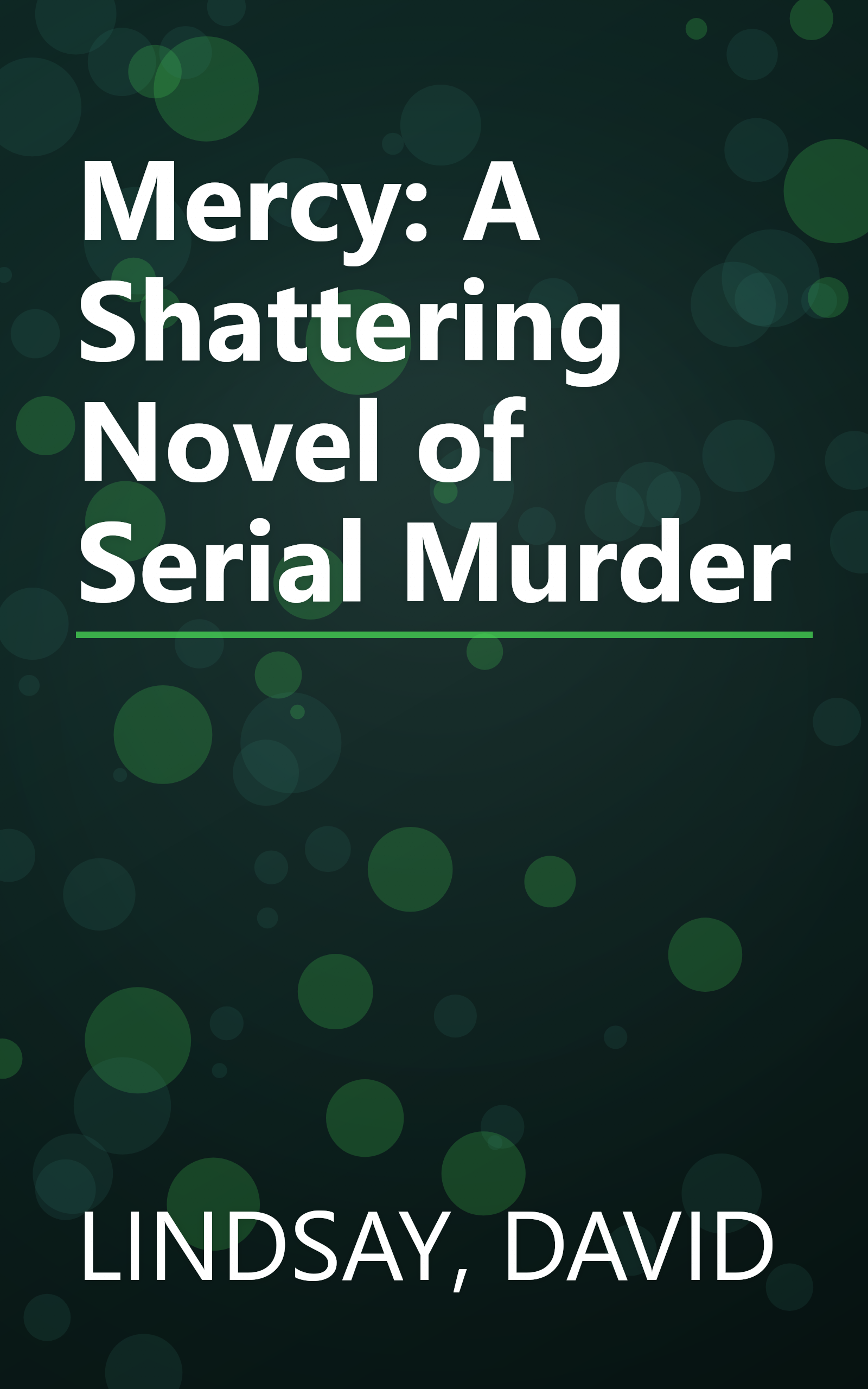 Mercy: A Shattering Novel of Serial Murder book cover