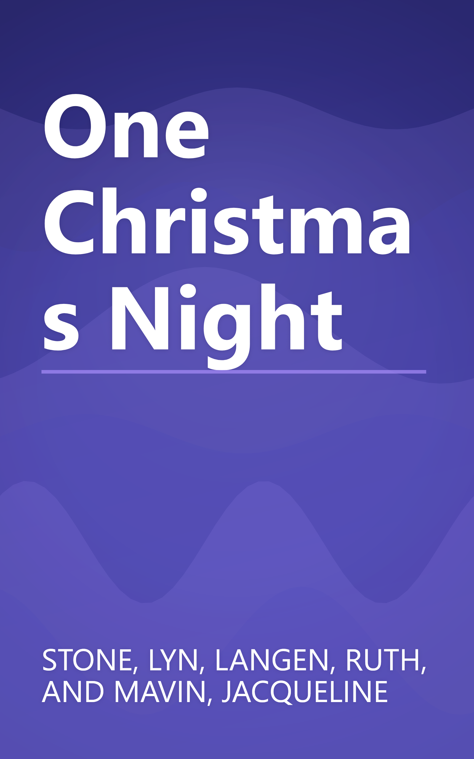 One Christmas Night book cover