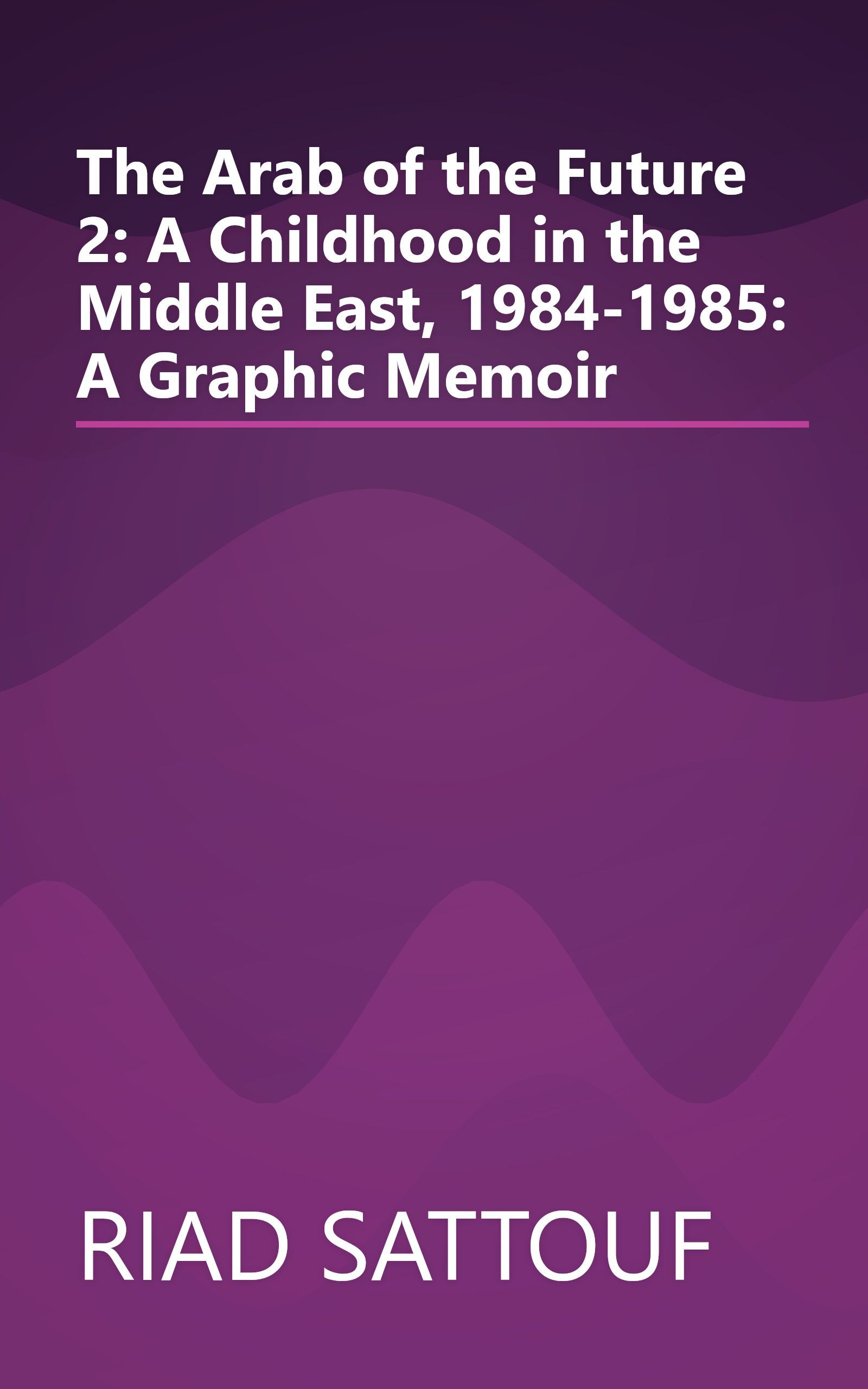 The Arab of the Future 2: A Childhood in the Middle East, 1984-1985: A Graphic Memoir book cover