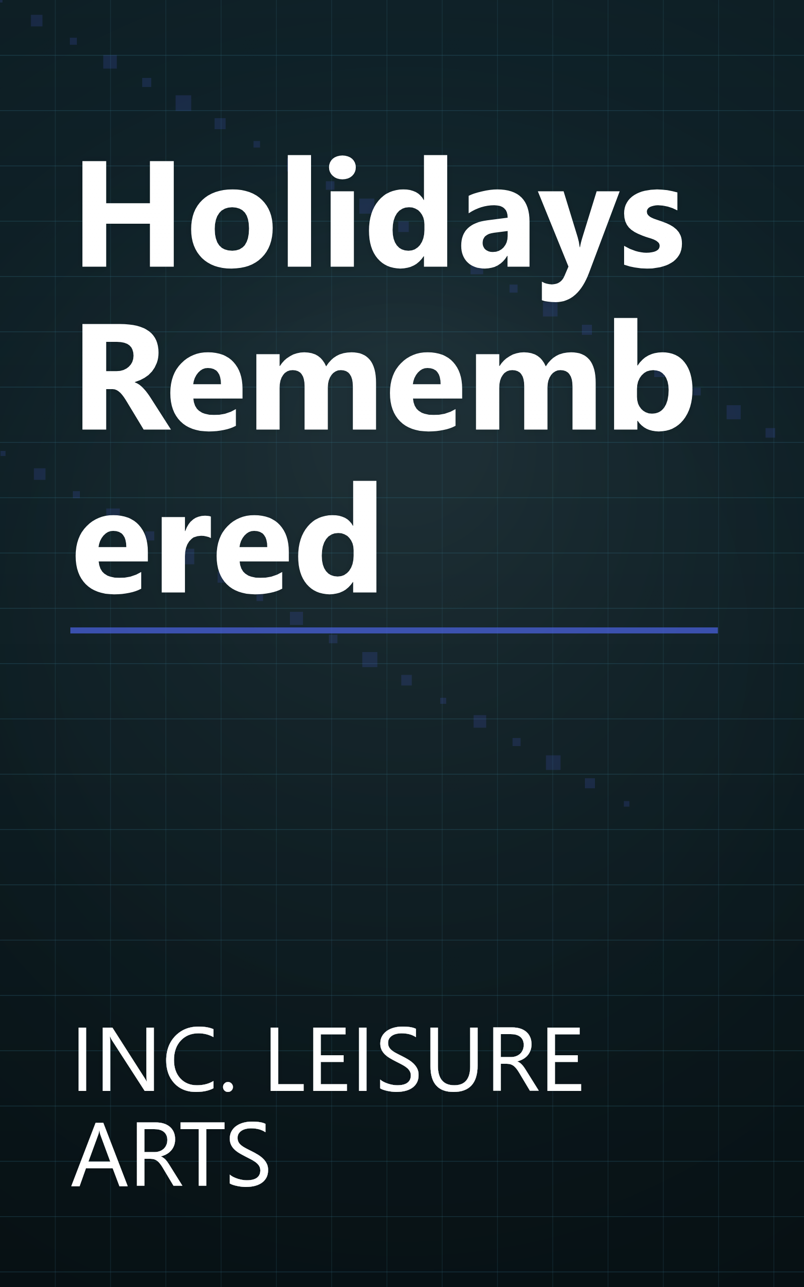 Holidays Remembered book cover