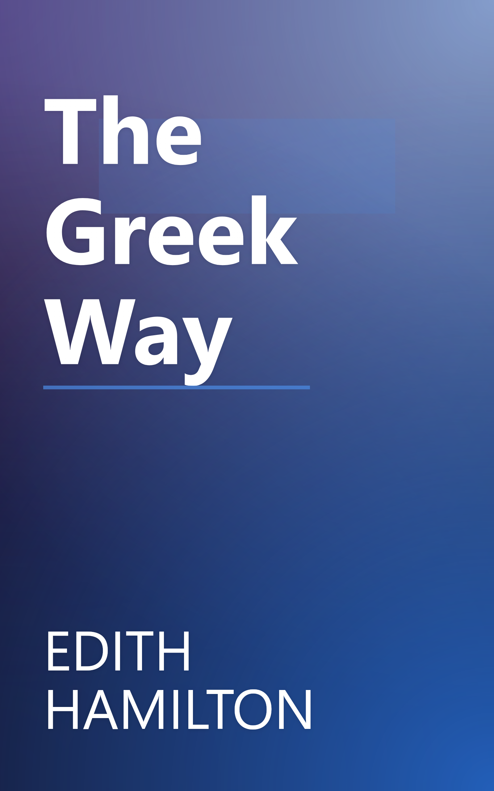 The Greek Way book cover