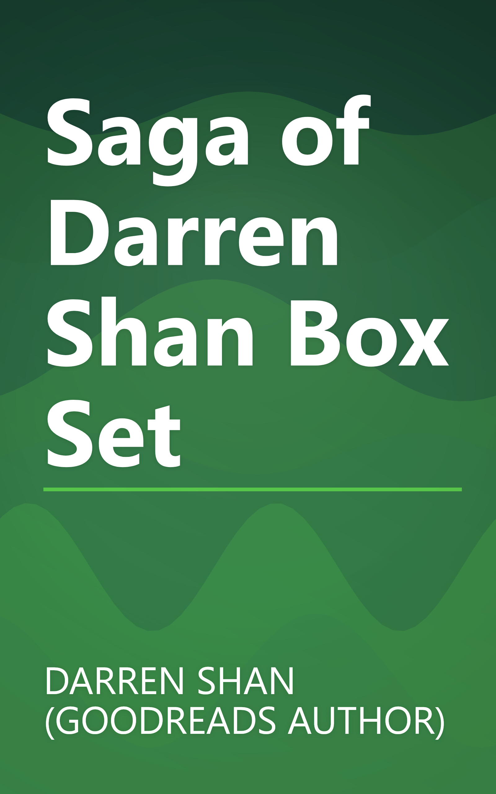 Saga of Darren Shan Box Set book cover