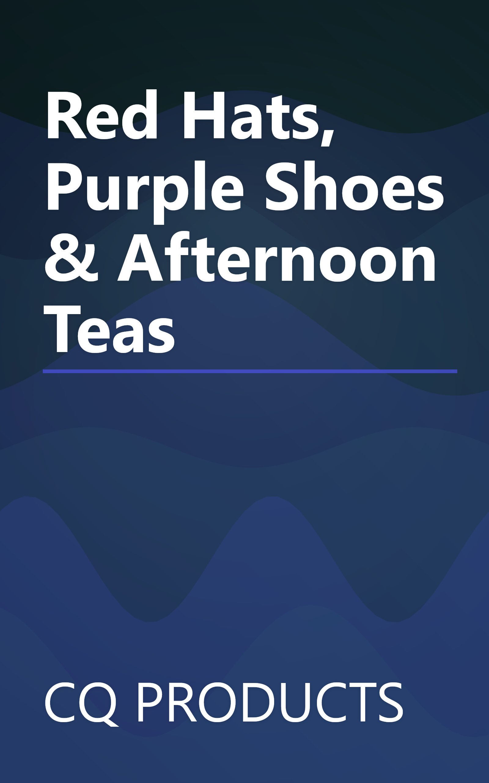 Red Hats, Purple Shoes & Afternoon Teas book cover