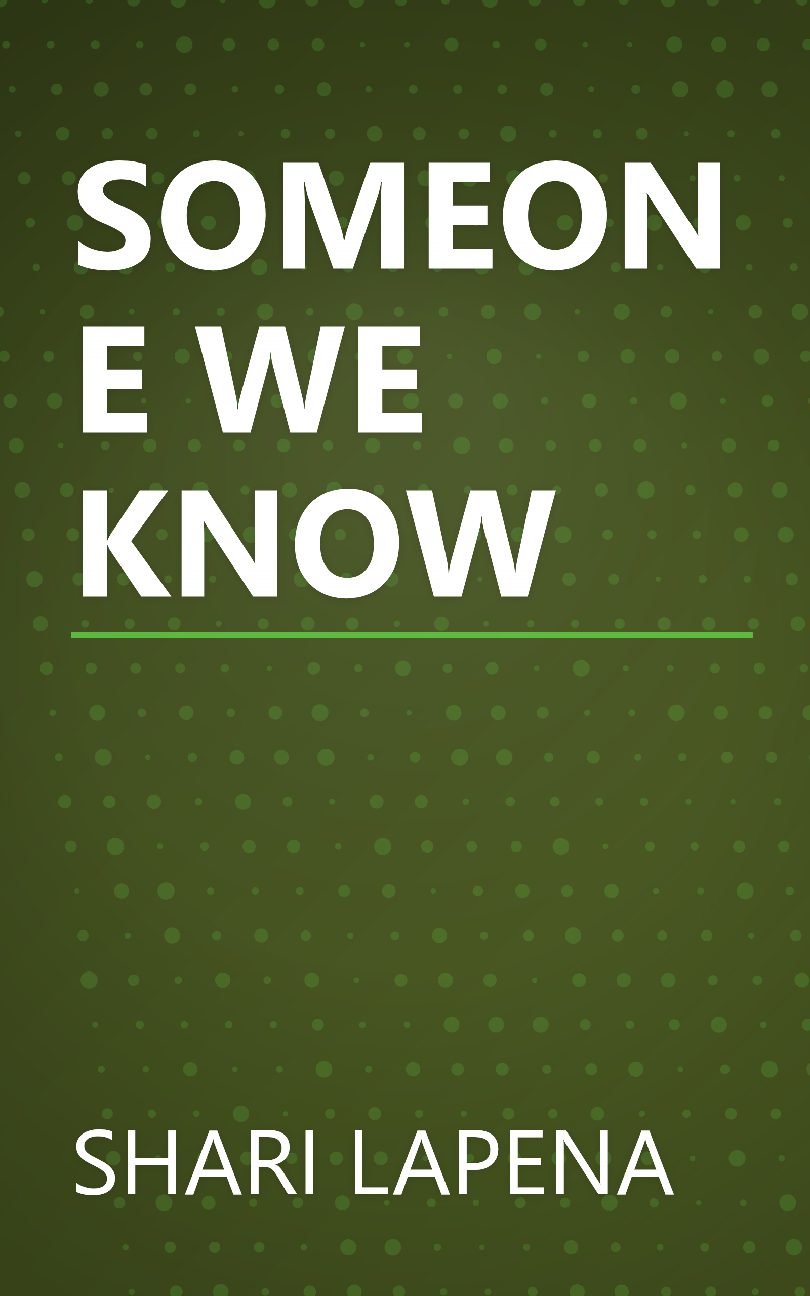 SOMEONE WE KNOW book cover