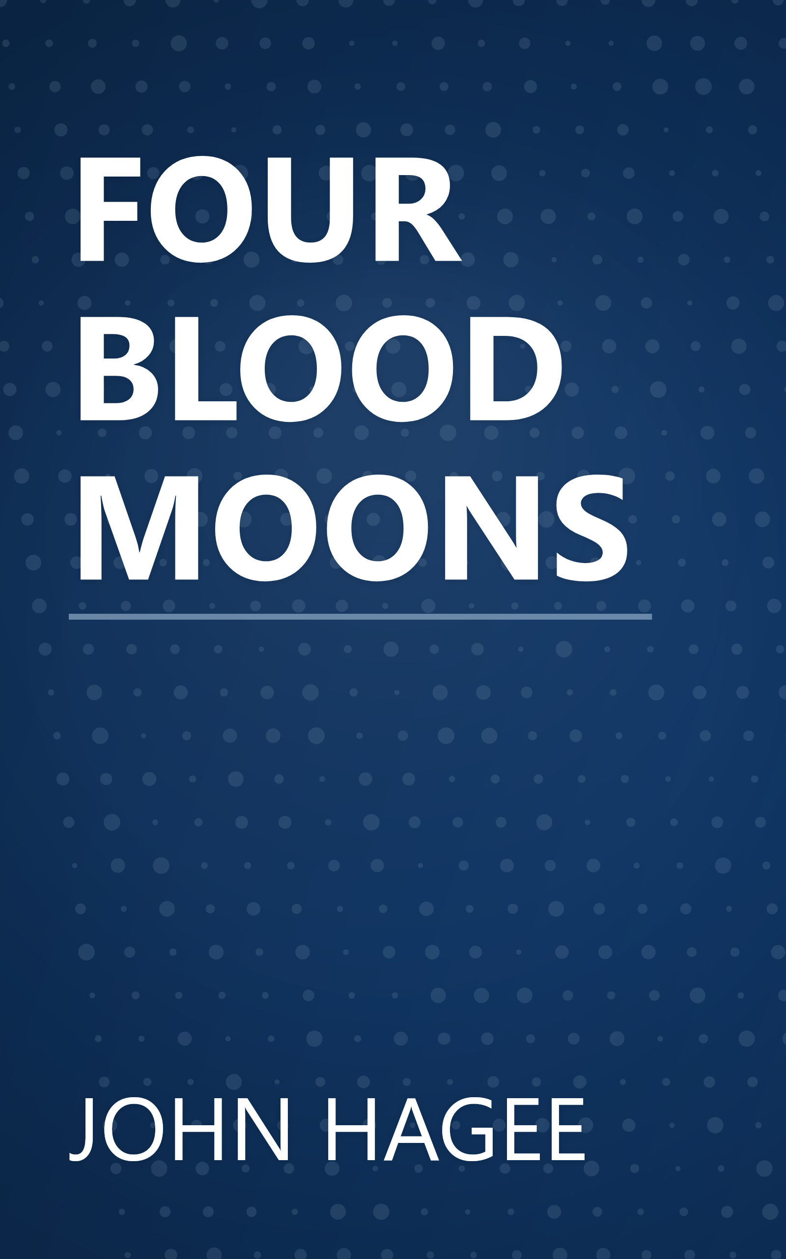 FOUR BLOOD MOONS book cover