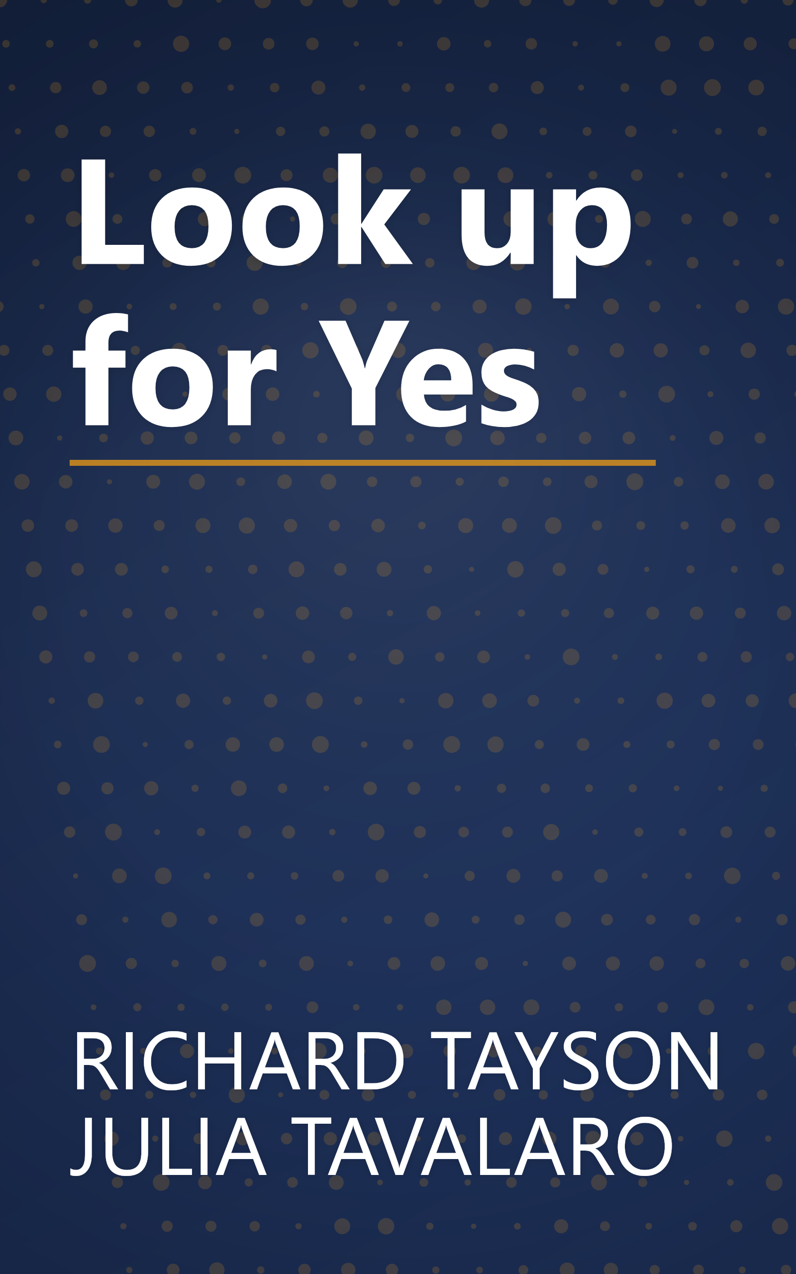 Look up for Yes book cover