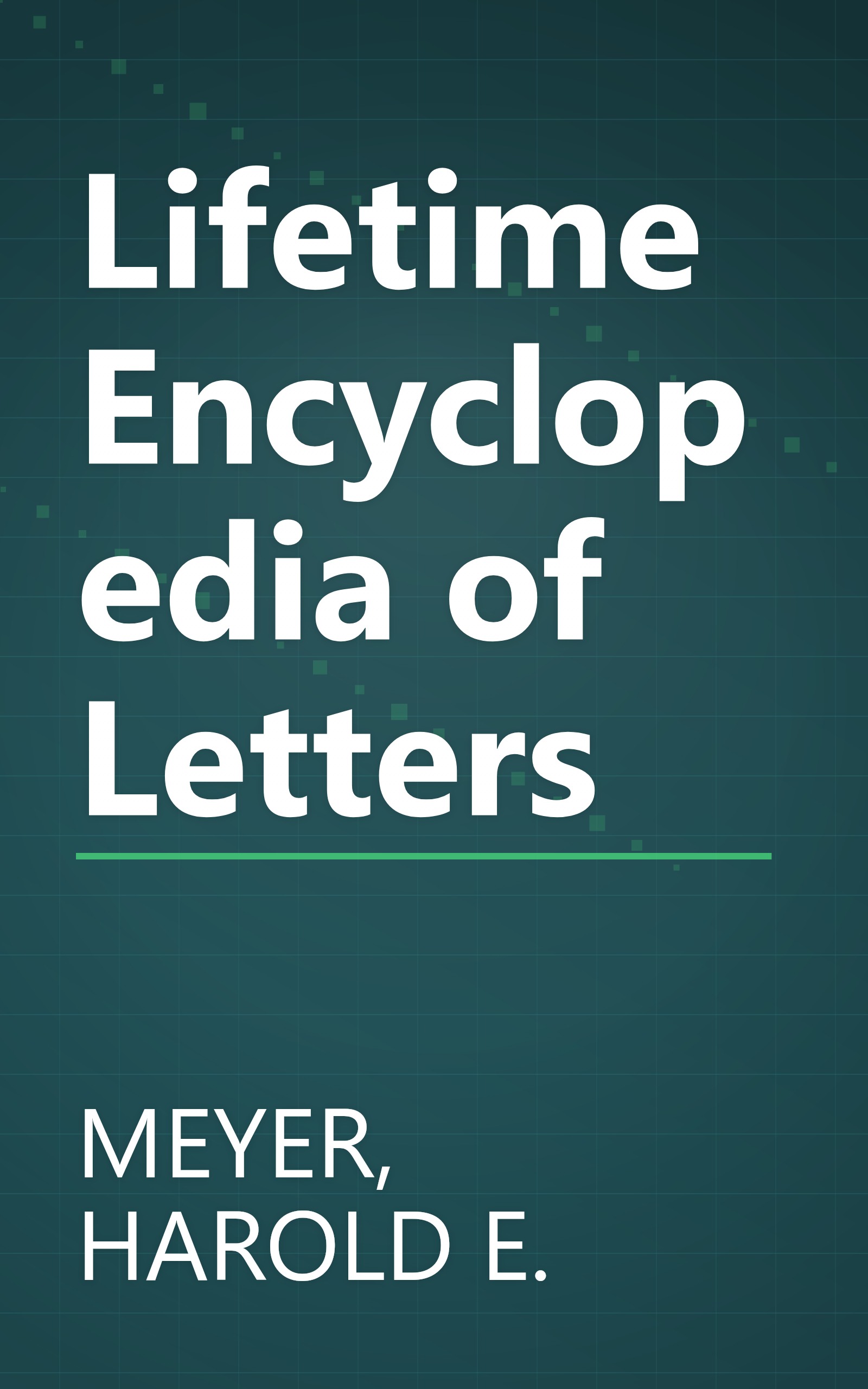Lifetime Encyclopedia of Letters book cover