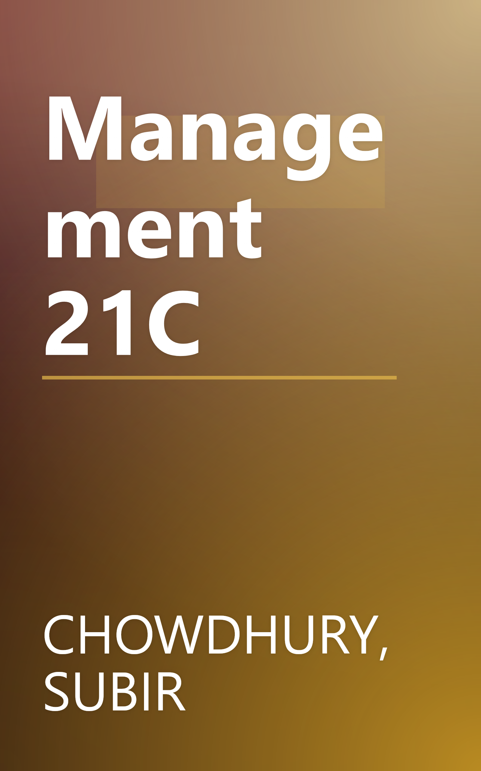 Management 21C book cover