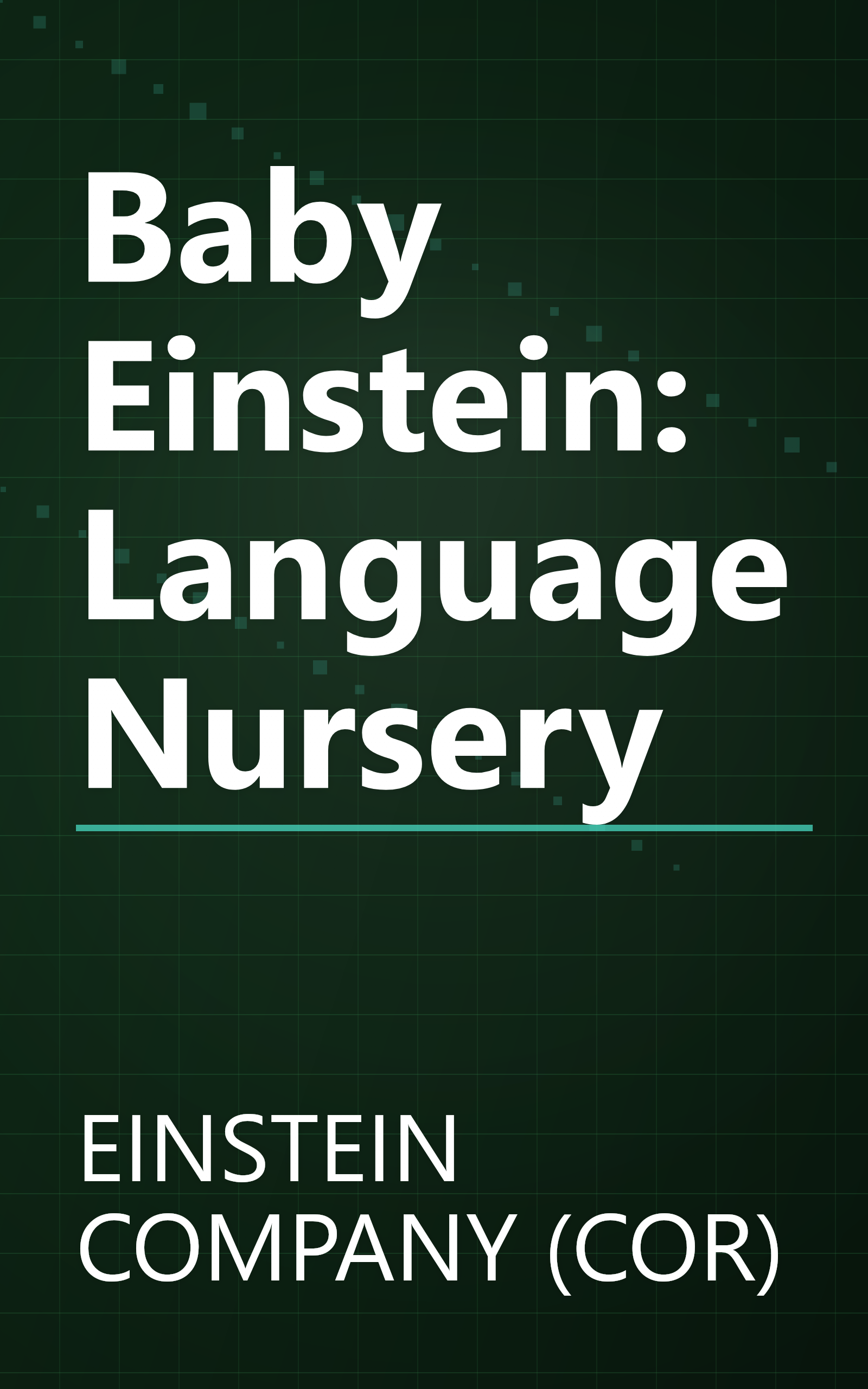 Baby Einstein: Language Nursery book cover