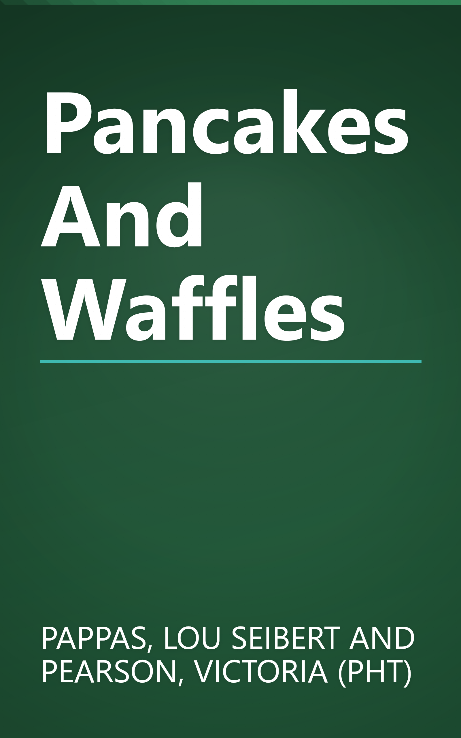 Pancakes And Waffles book cover