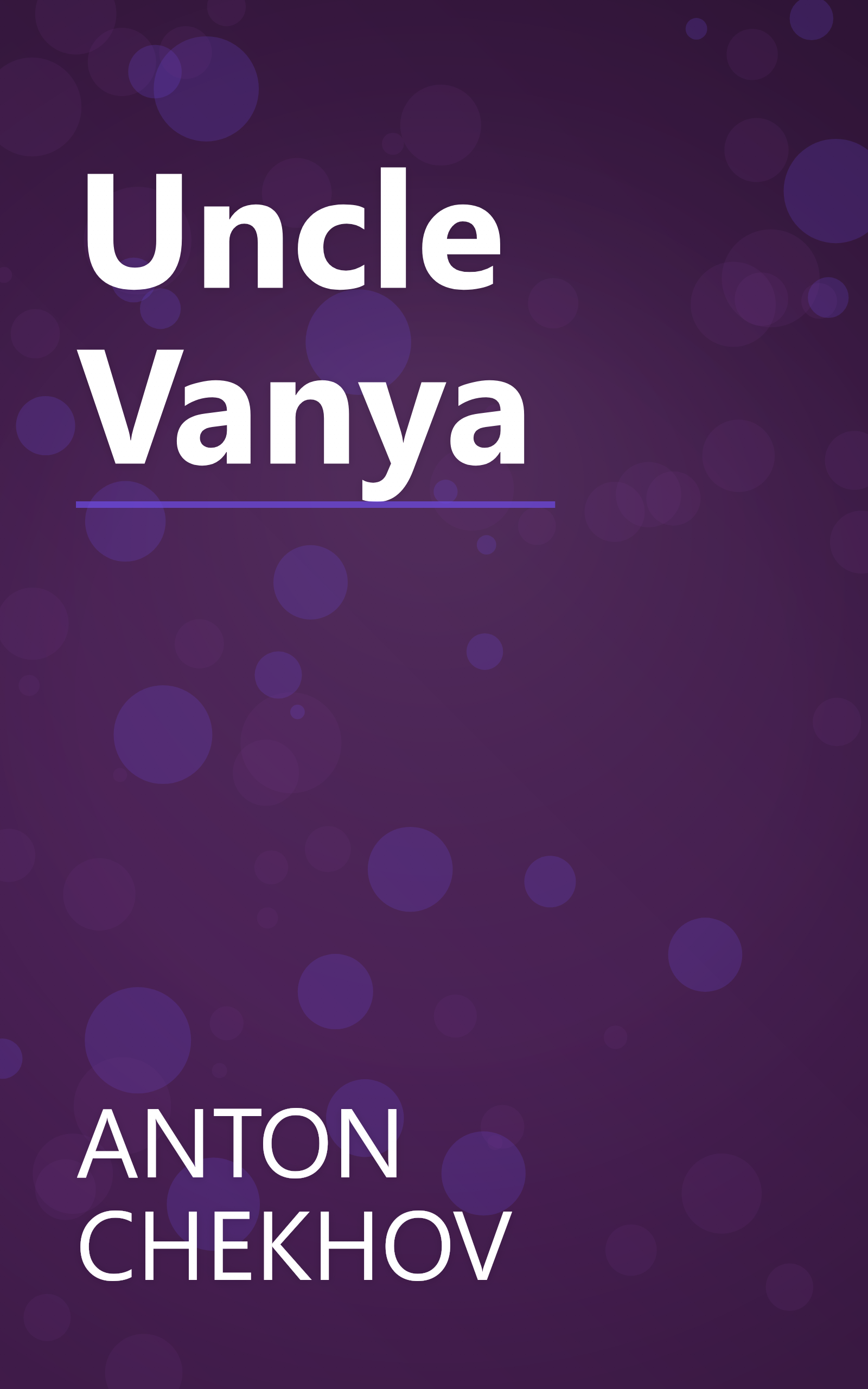Uncle Vanya book cover