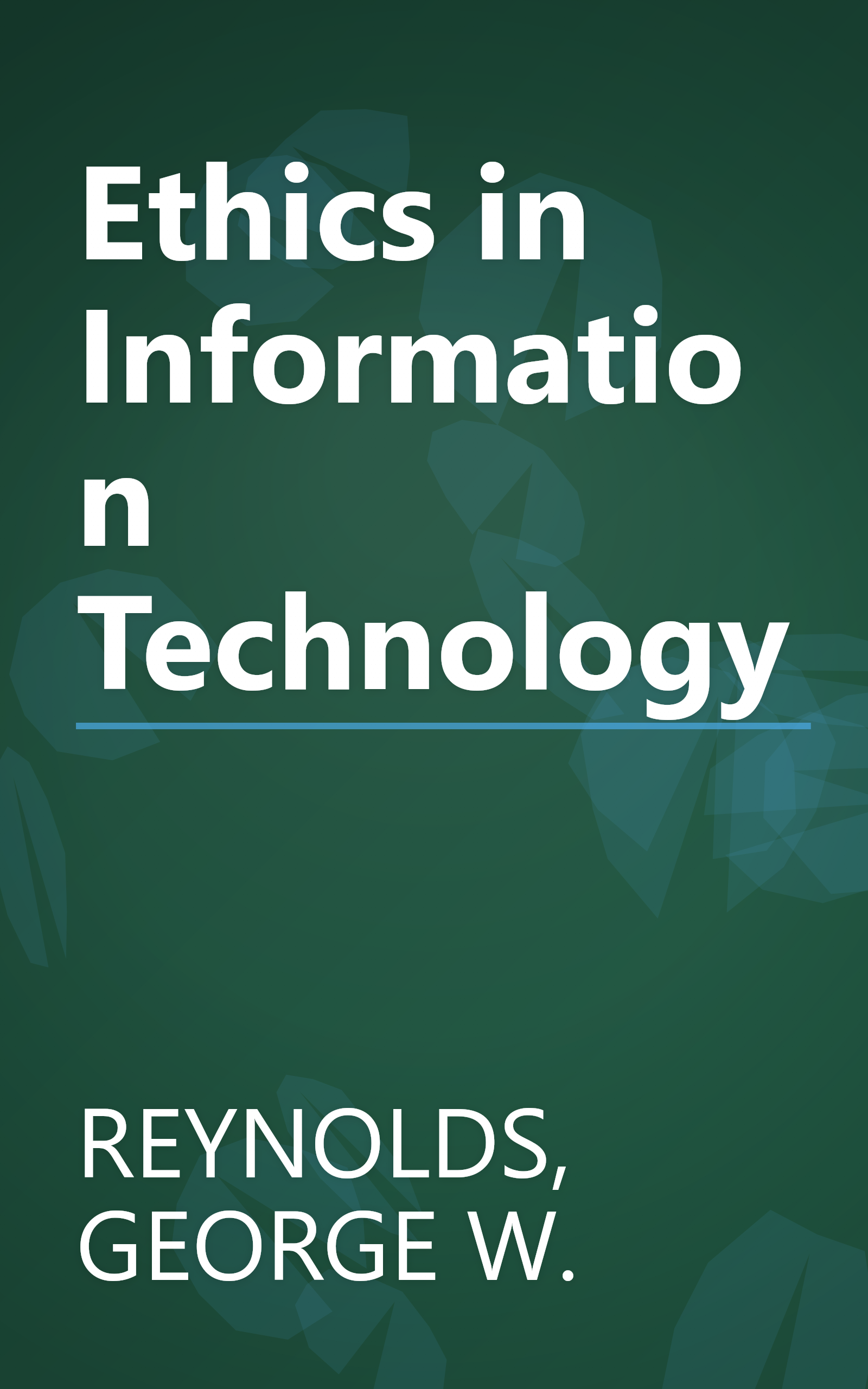 Ethics in Information Technology book cover