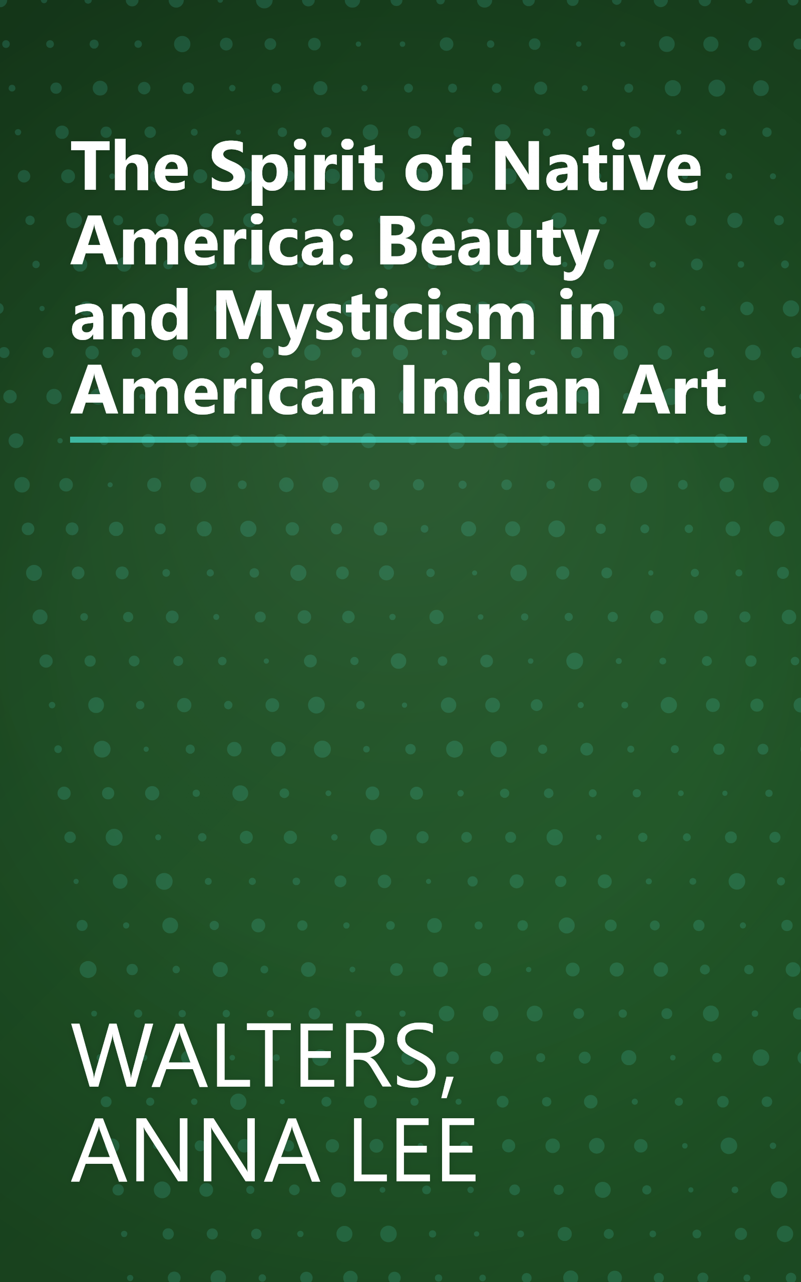 The Spirit of Native America: Beauty and Mysticism in American Indian Art book cover