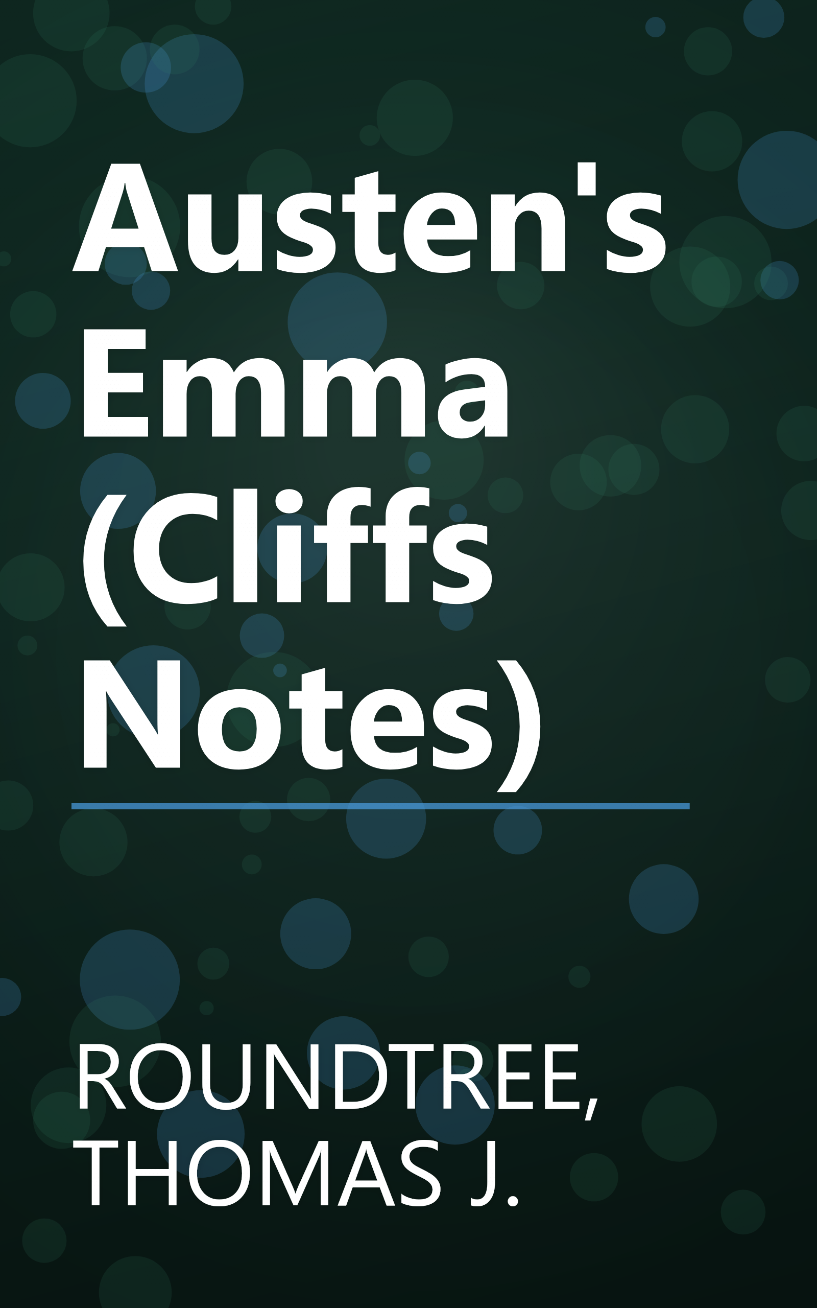 Austen's Emma (Cliffs Notes) book cover