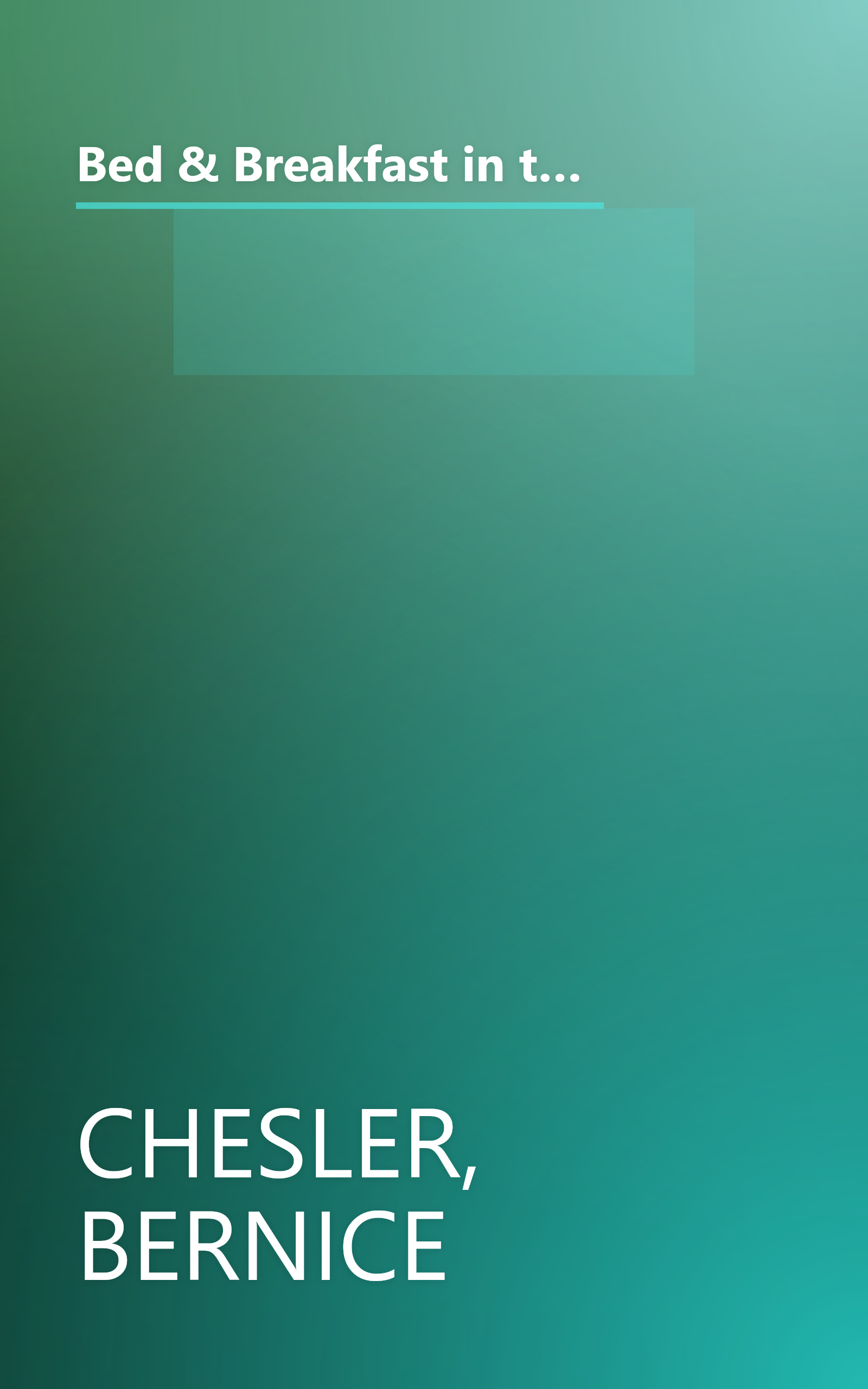 Bed & Breakfast in the Mid-Atlantic States: Delaware, Maryland, New Jersey, New York, North Carolina, Pennsylvania, Virginia, Washington D.C., West (BED AND BREAKFAST IN THE MID-ATLANTIC STATES) book cover