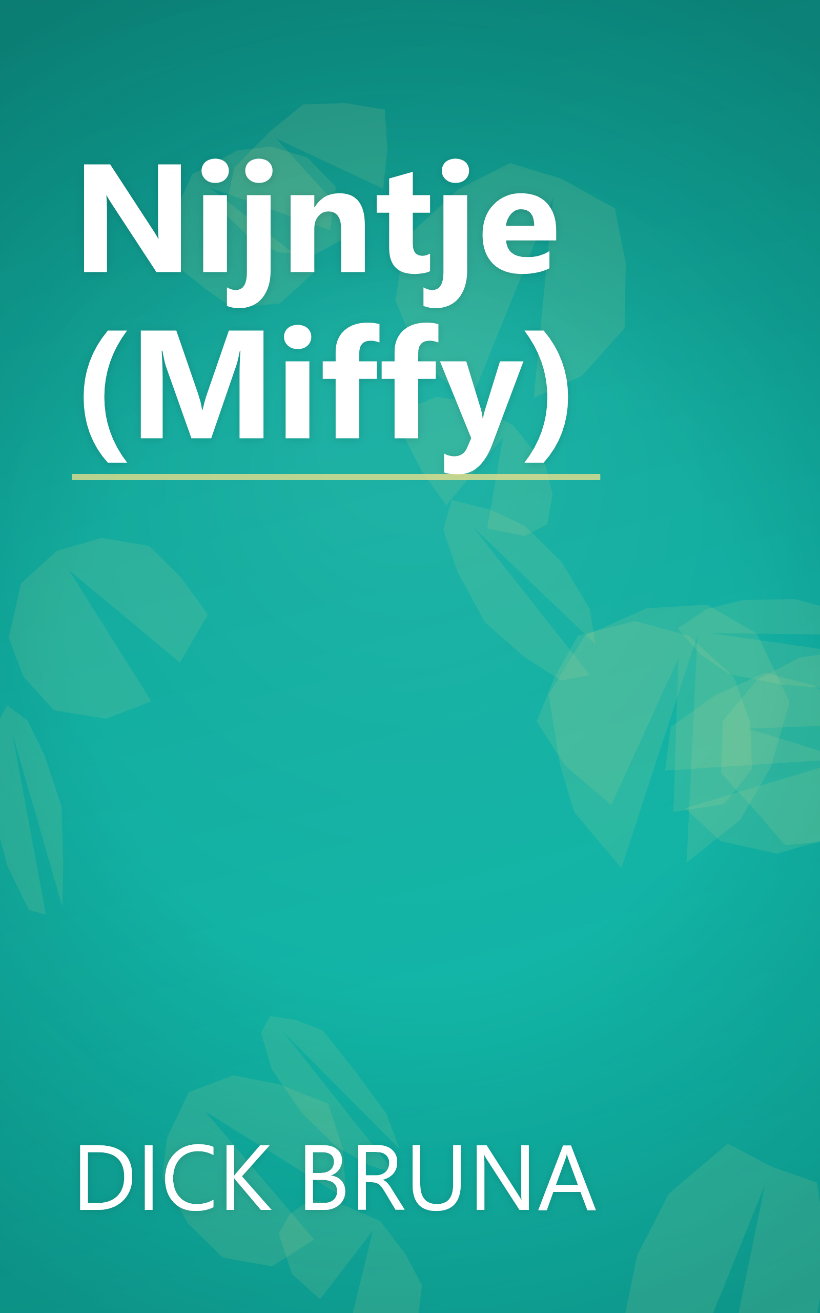 Nijntje (Miffy) book cover