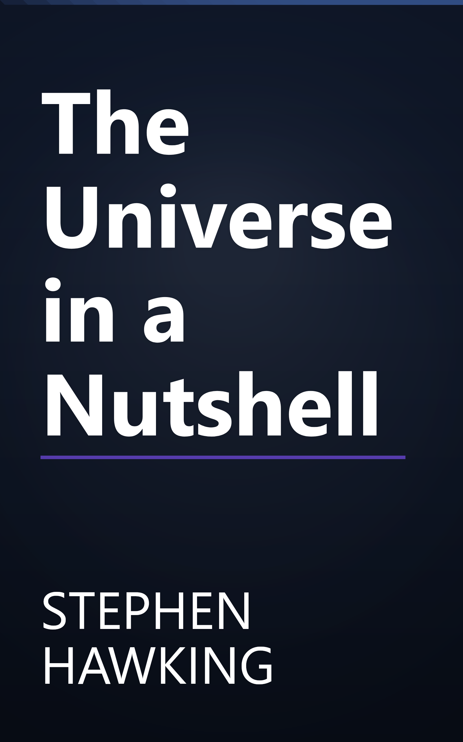 The Universe in a Nutshell book cover