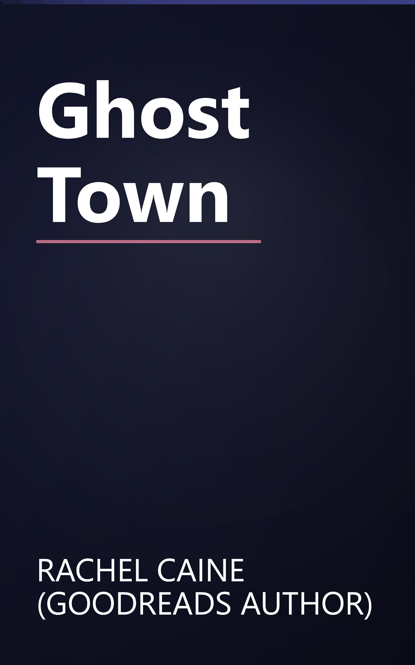 Ghost Town book cover