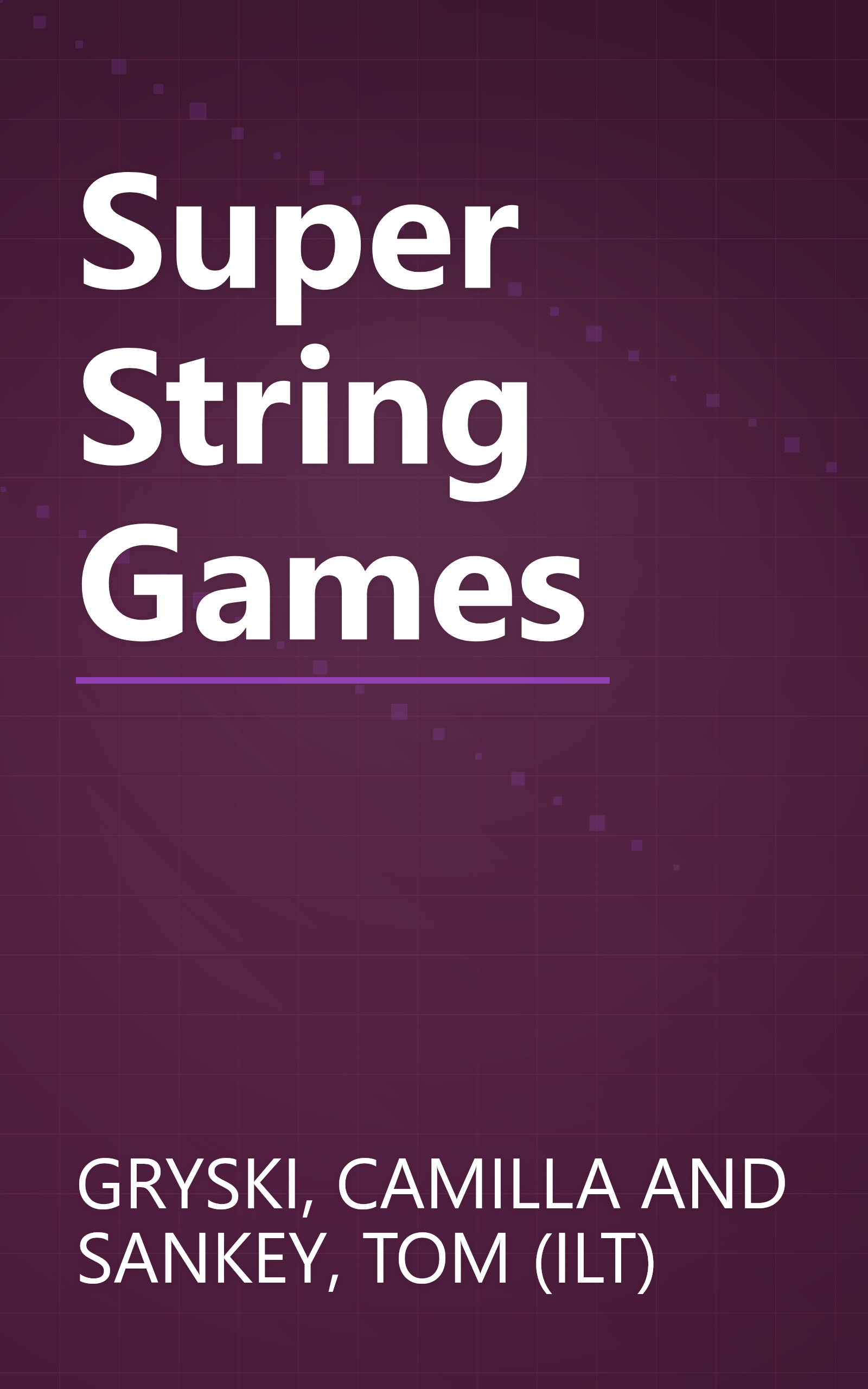 Super String Games book cover