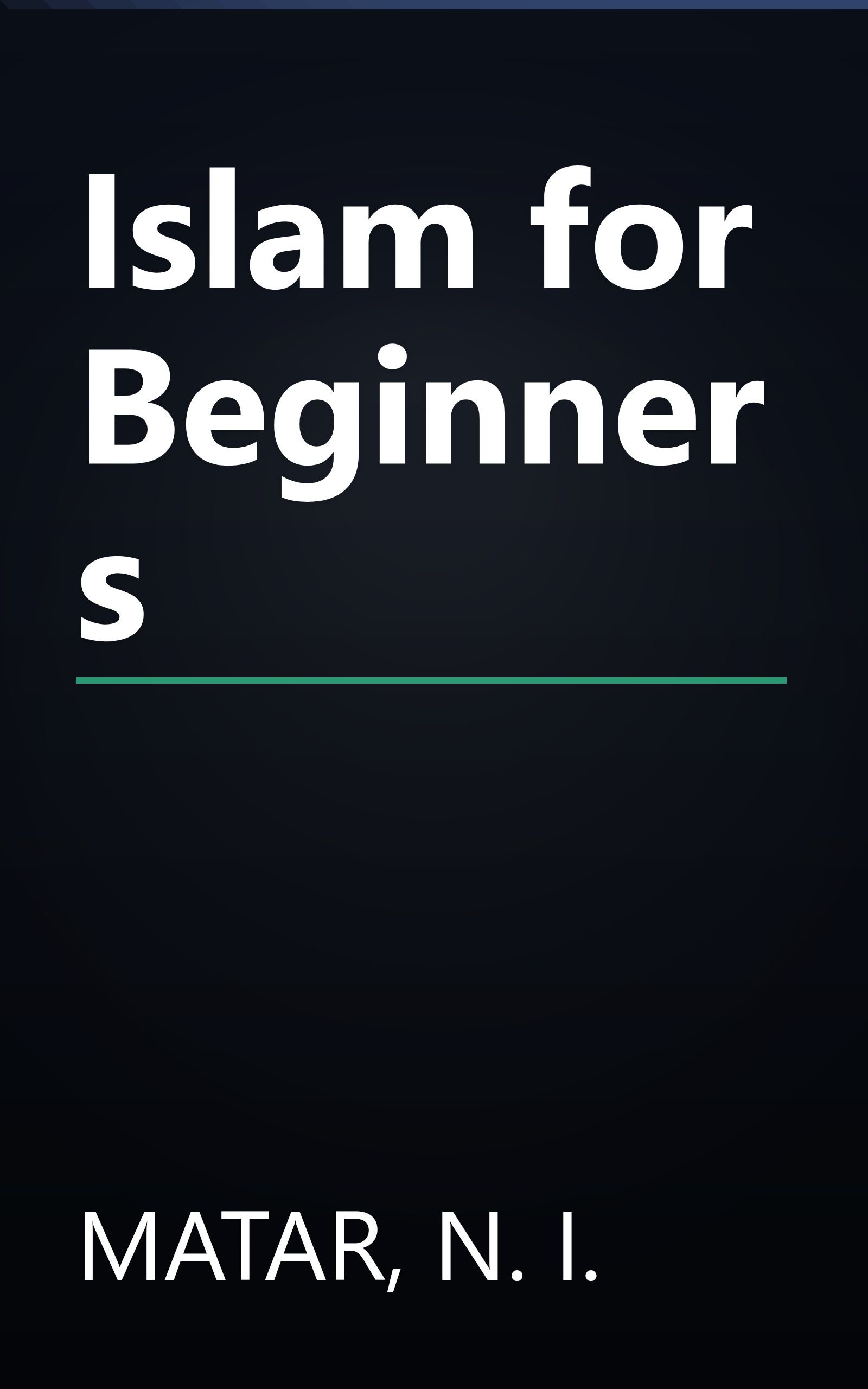 Islam for Beginners book cover