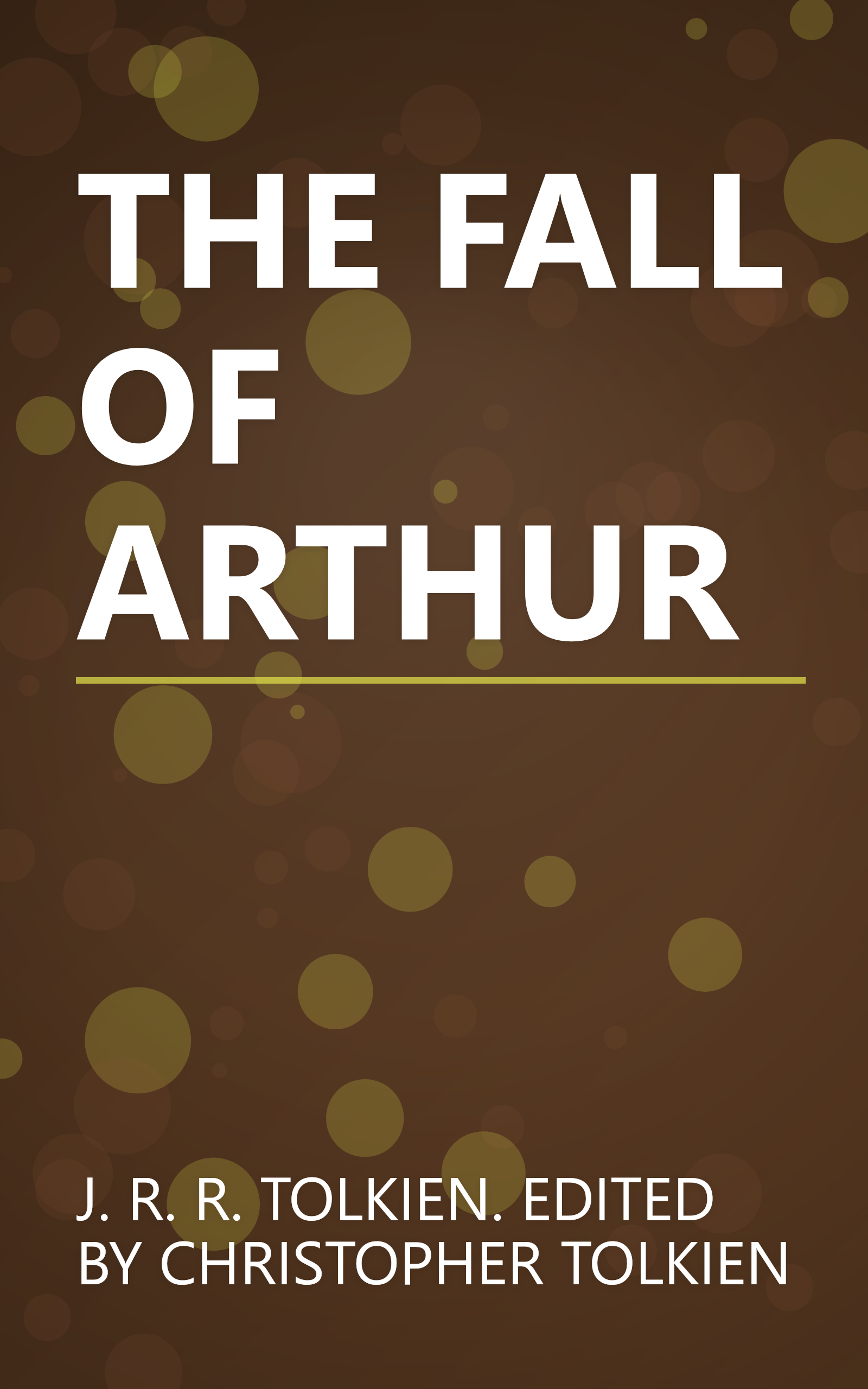 THE FALL OF ARTHUR book cover