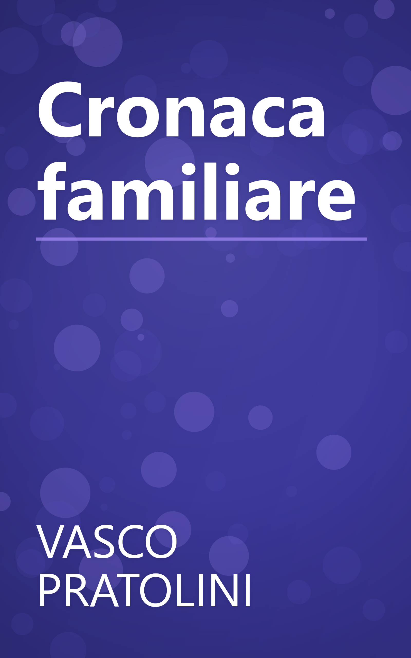 Cronaca familiare book cover