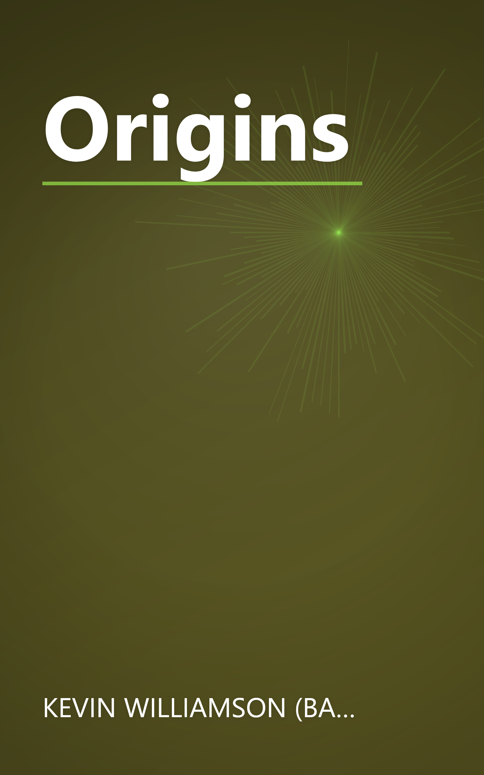 Origins book cover