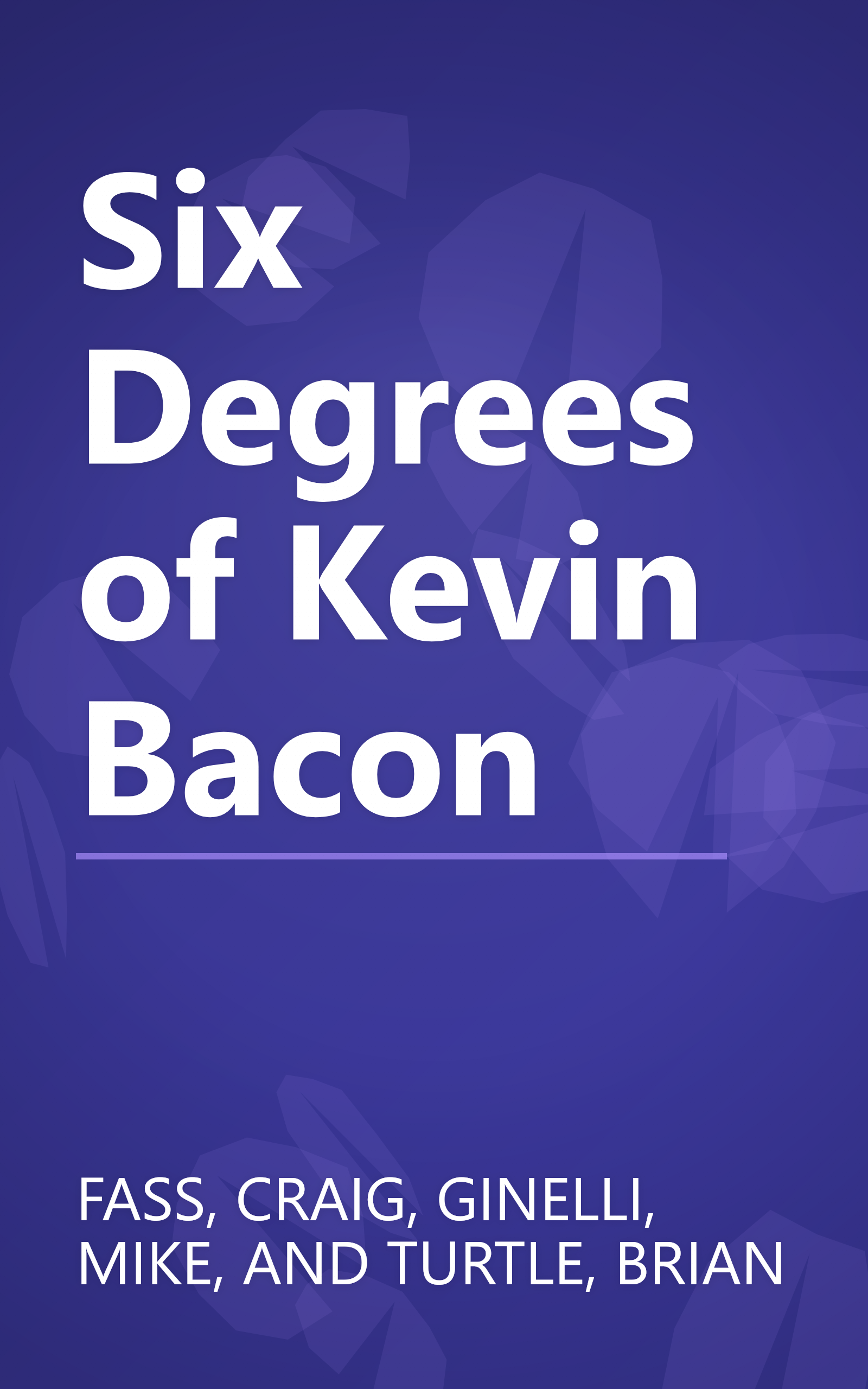 Six Degrees of Kevin Bacon book cover