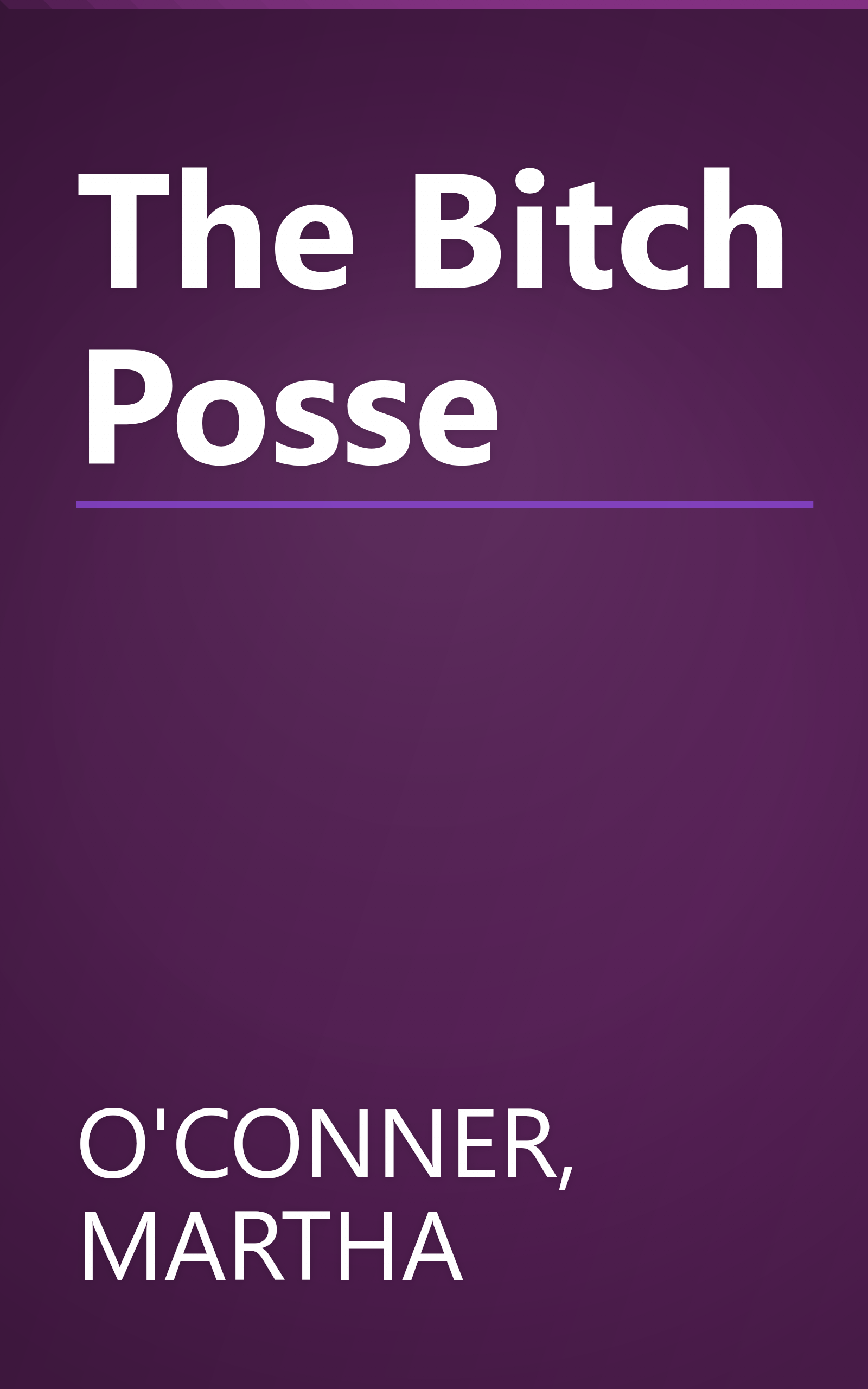 The Bitch Posse book cover