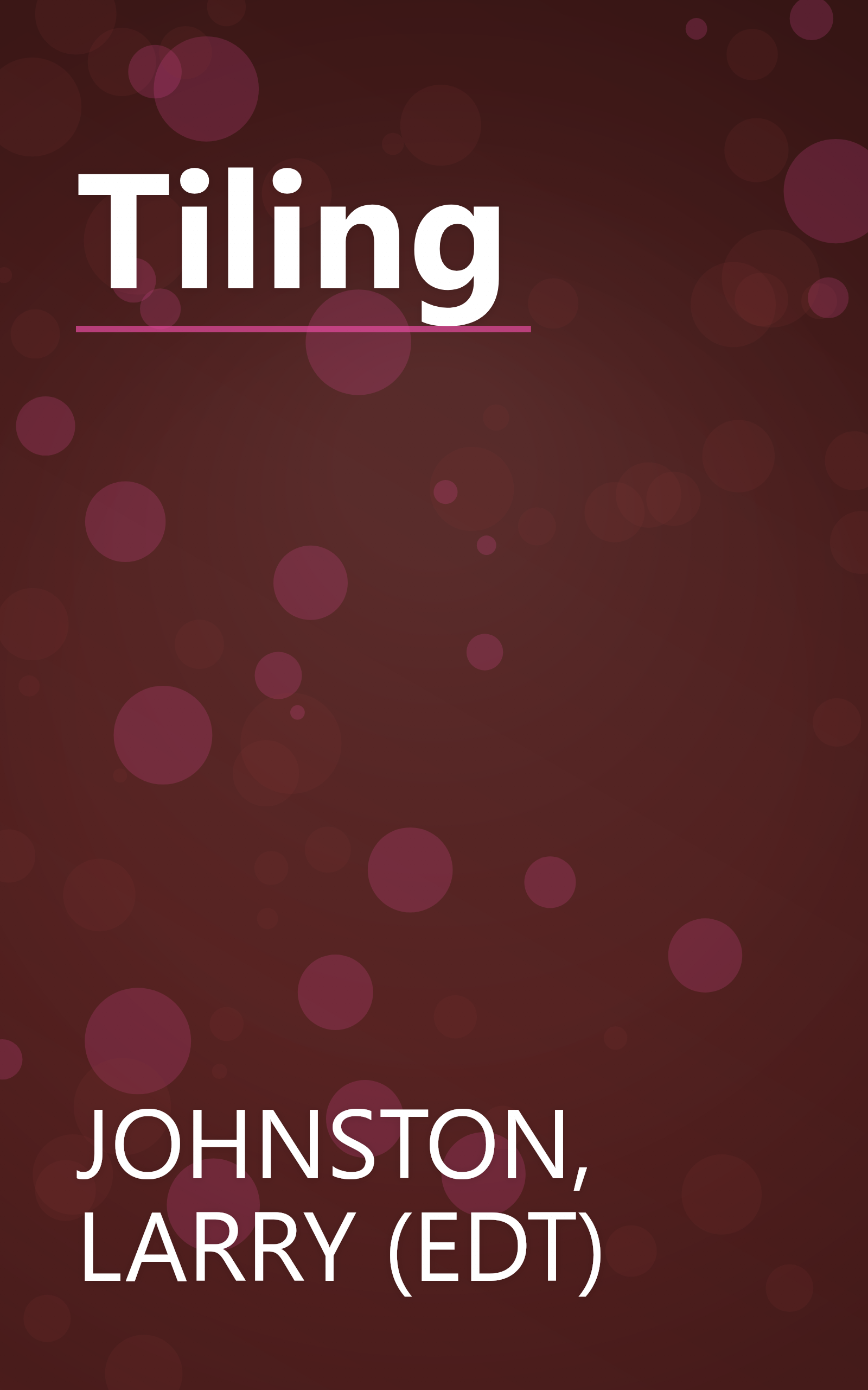 Tiling book cover