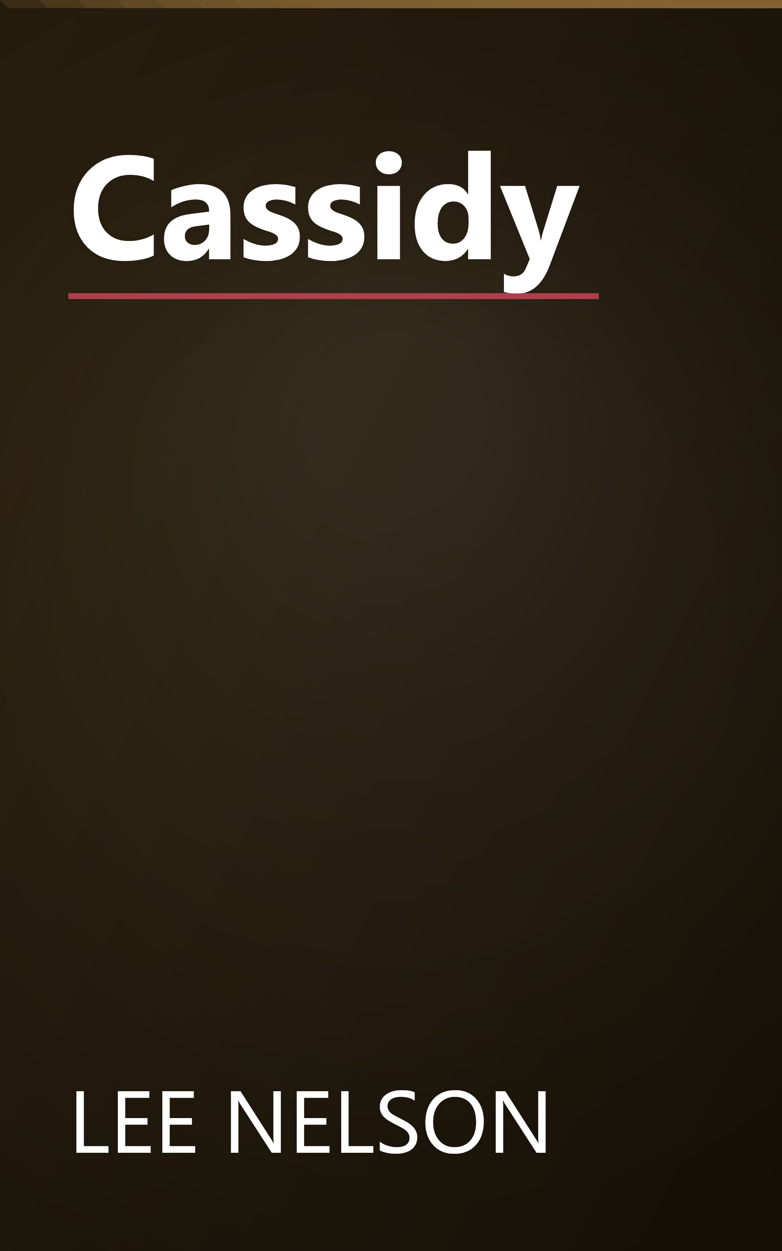 Cassidy book cover