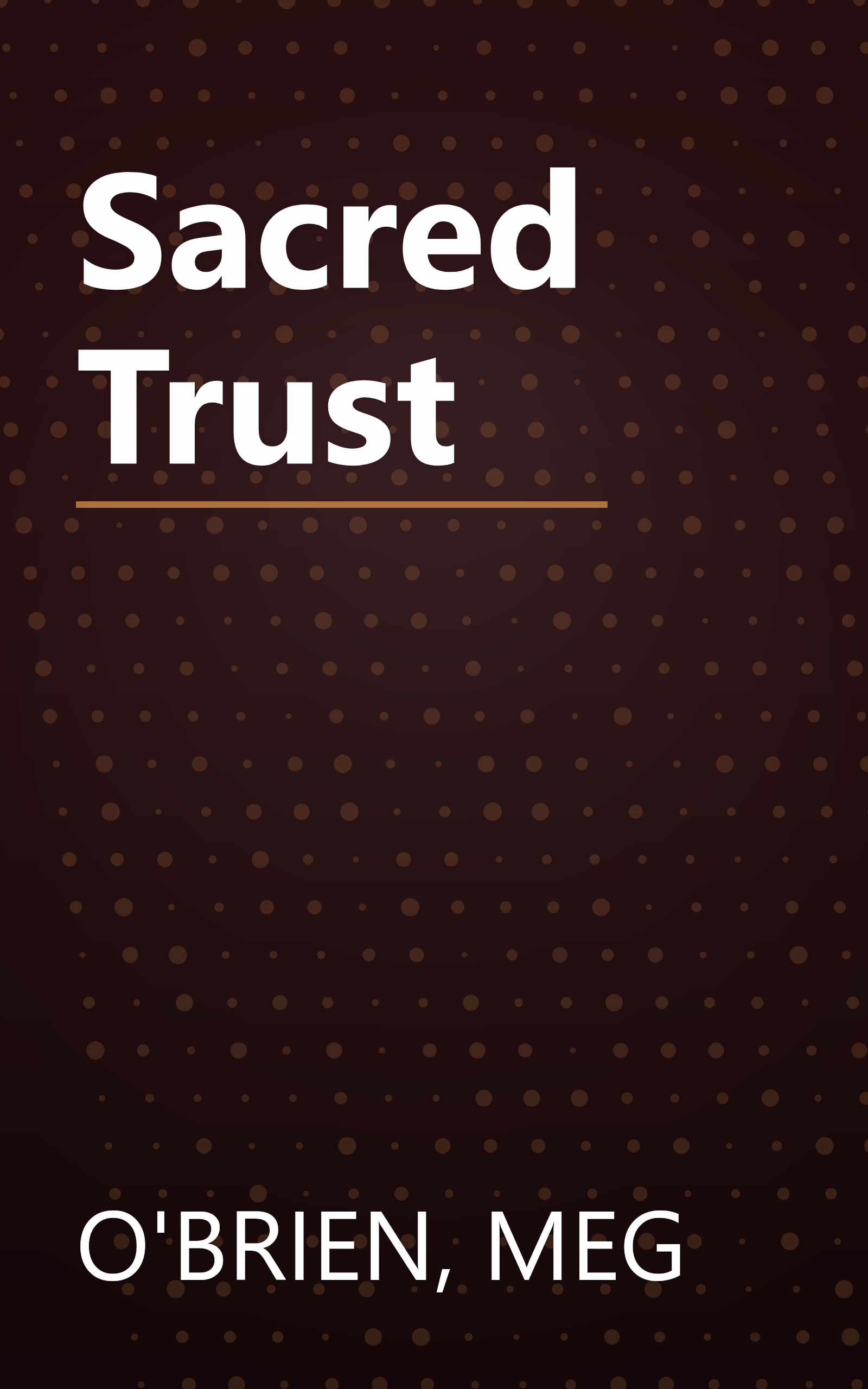 Sacred Trust book cover