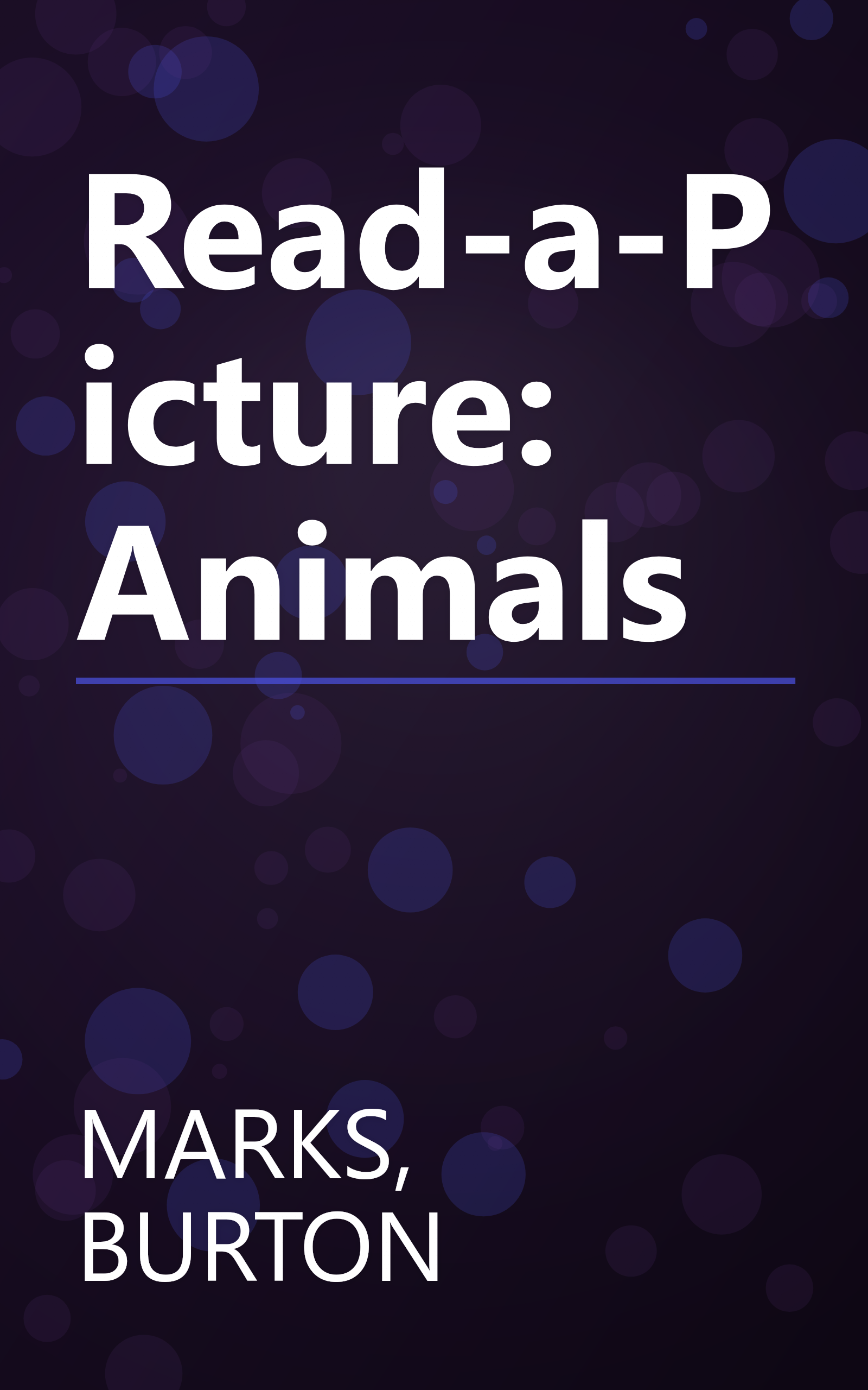 Read-a-Picture: Animals book cover