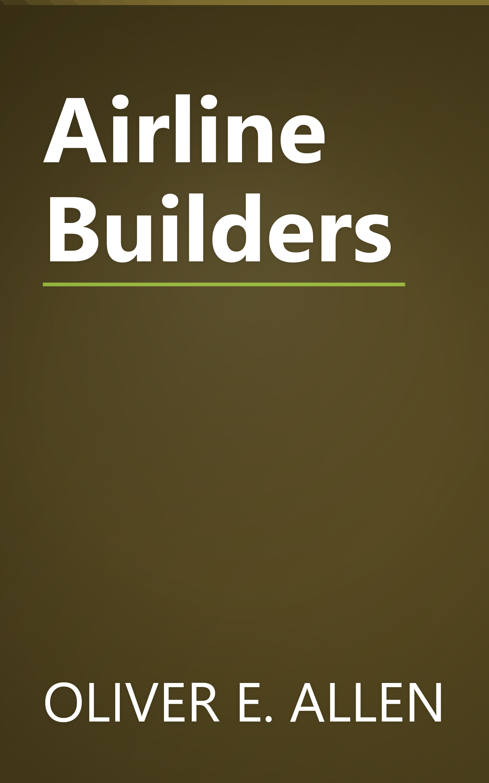 Airline Builders book cover