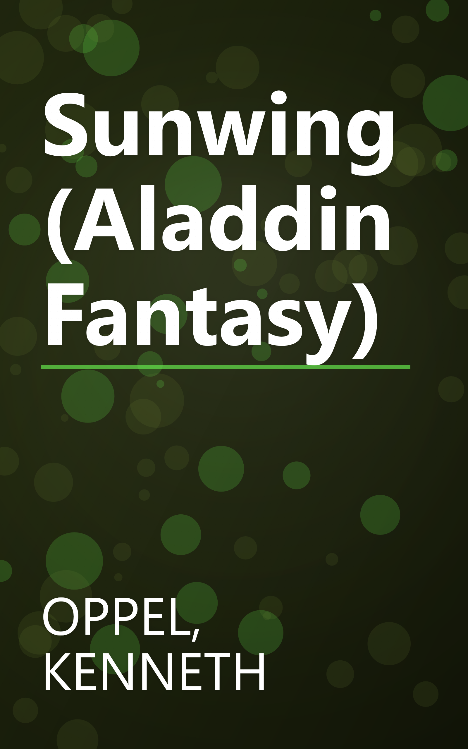 Sunwing (Aladdin Fantasy) book cover